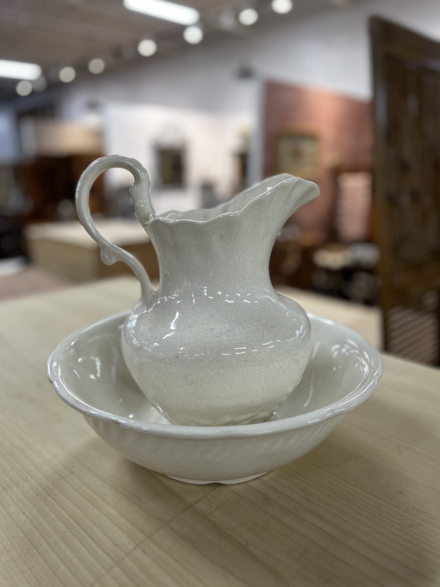 Wash Basin and Pitcher - Picker Place