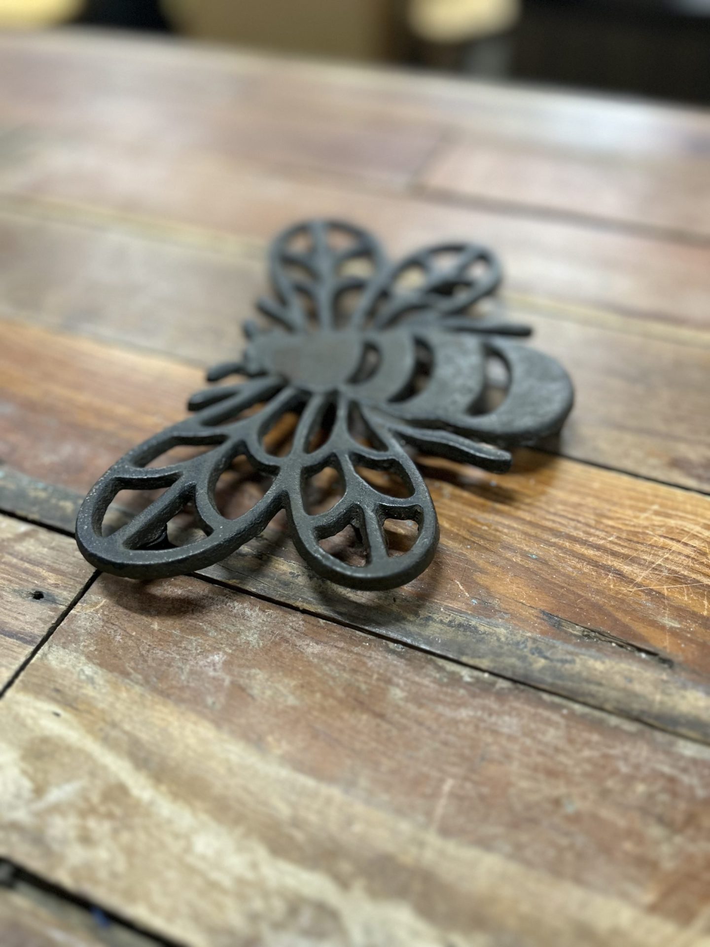 Cast Iron Bee Trivet - Picker Place
