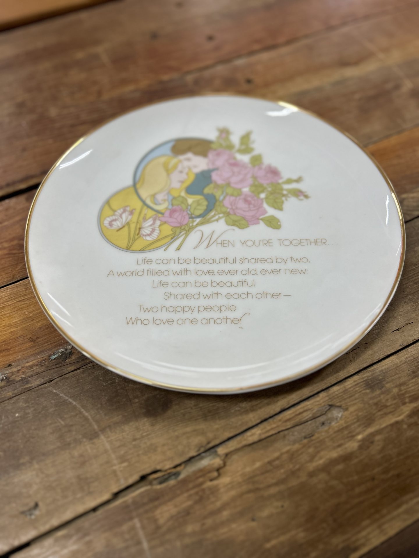 Potraits in Poetry Plate | Picker Place