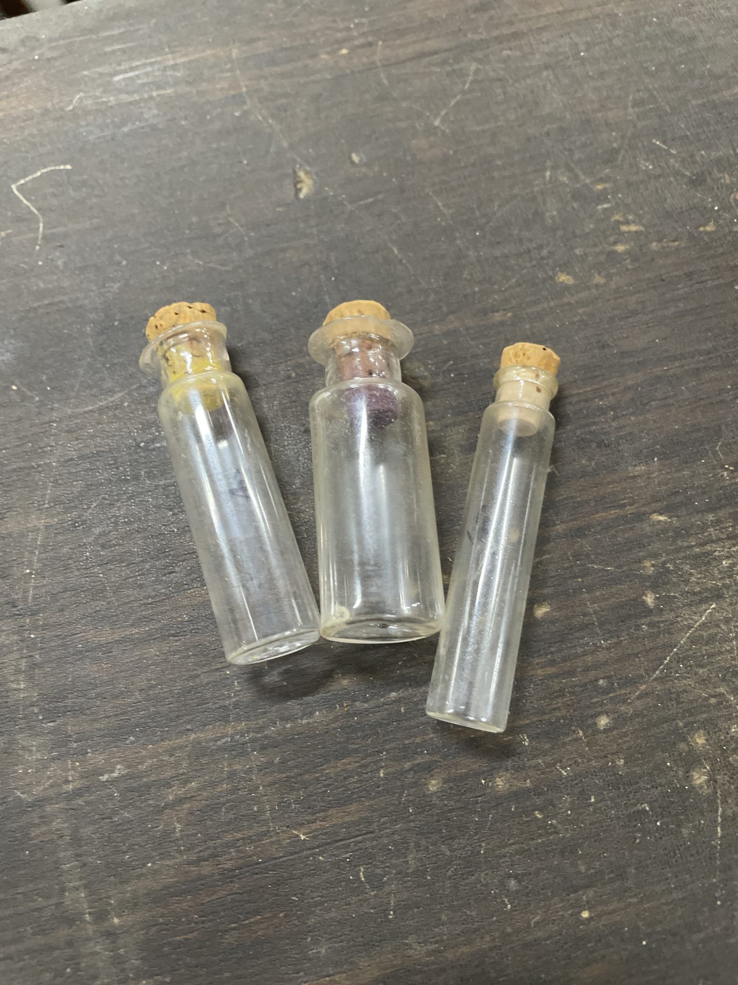 Glass Medicine Bottles (3) - Picker Place