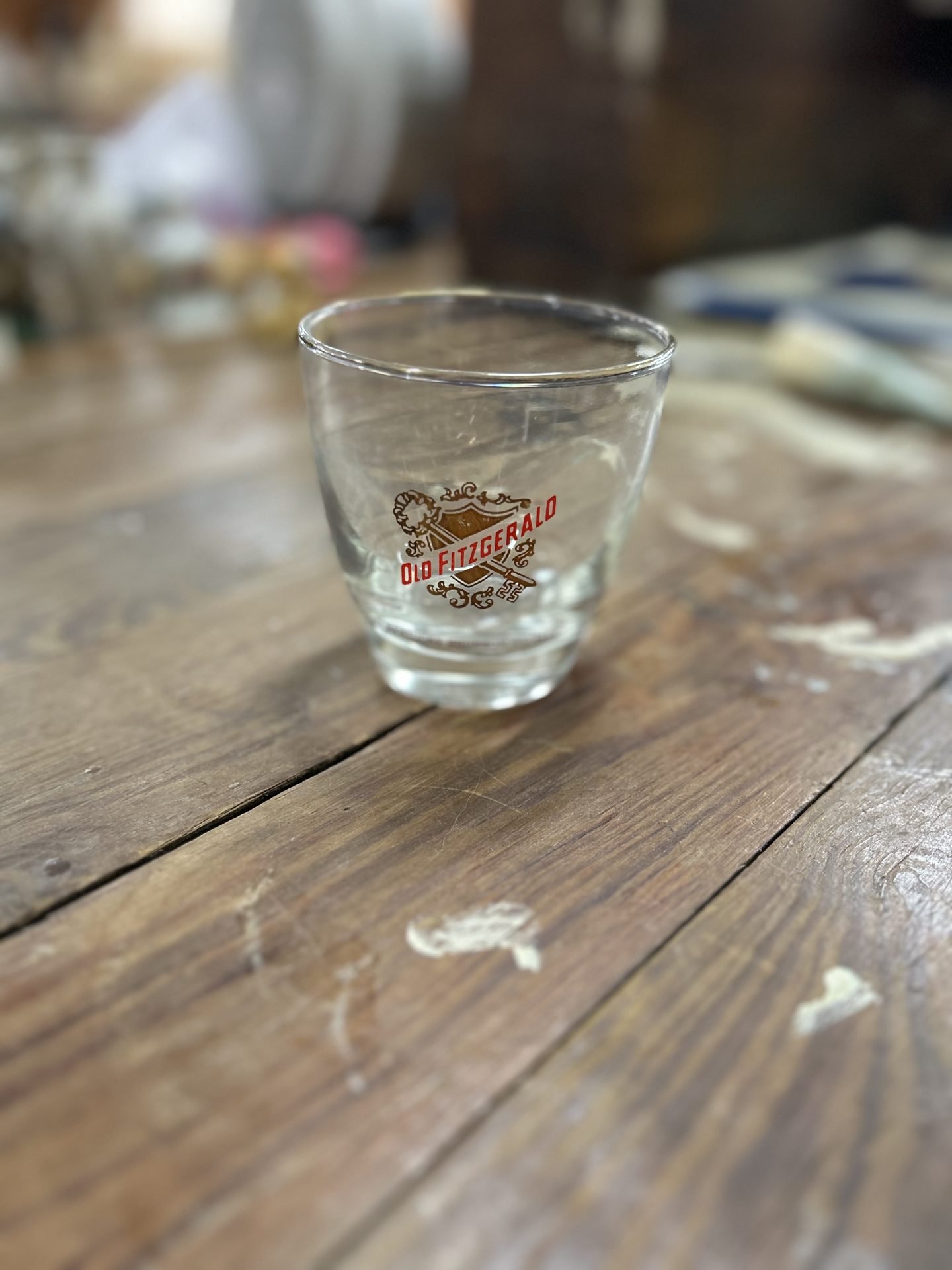 Old Fitzgerald Bourbon Glass - Picker Place