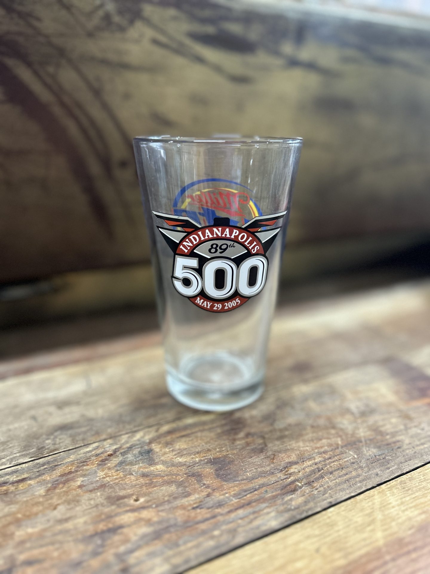 89th Indianapolis 500 Logo Glass - Picker Place