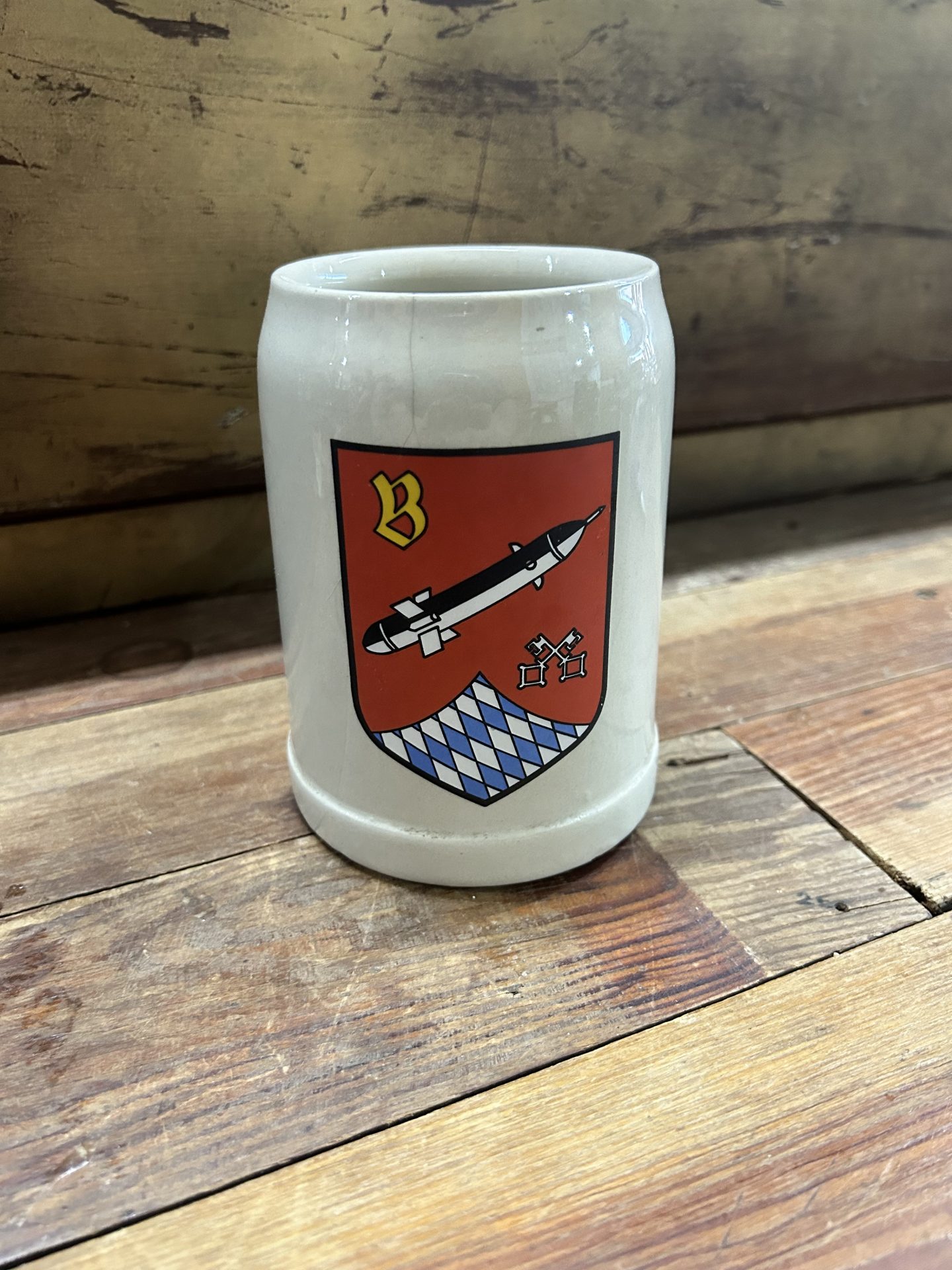 "Letzer Flug" Stein Mug - Picker Place