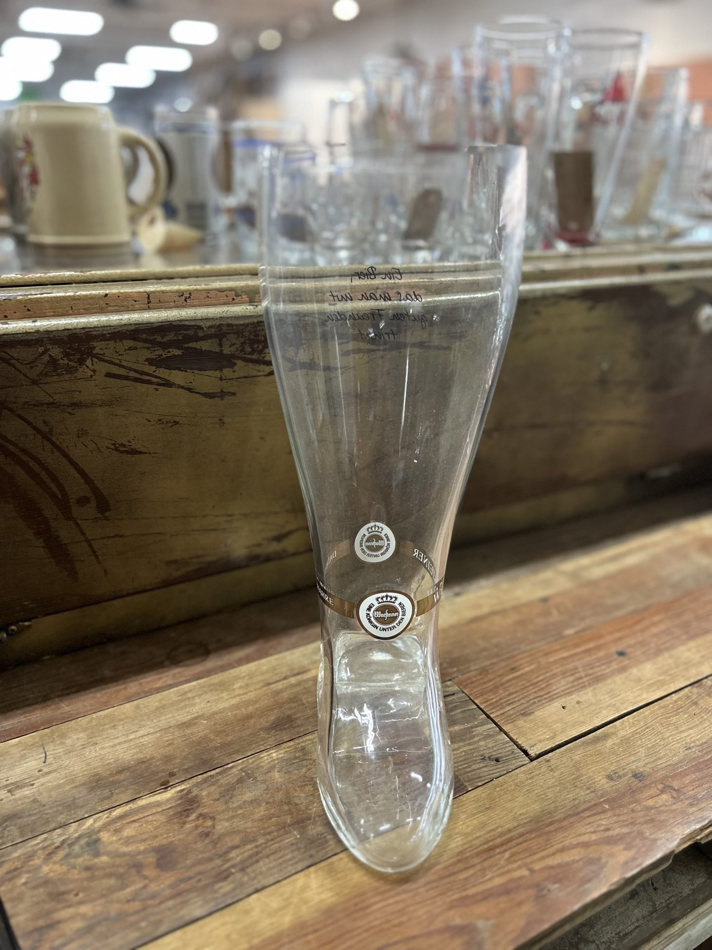 Warsteiner German Beer Boot - Picker Place