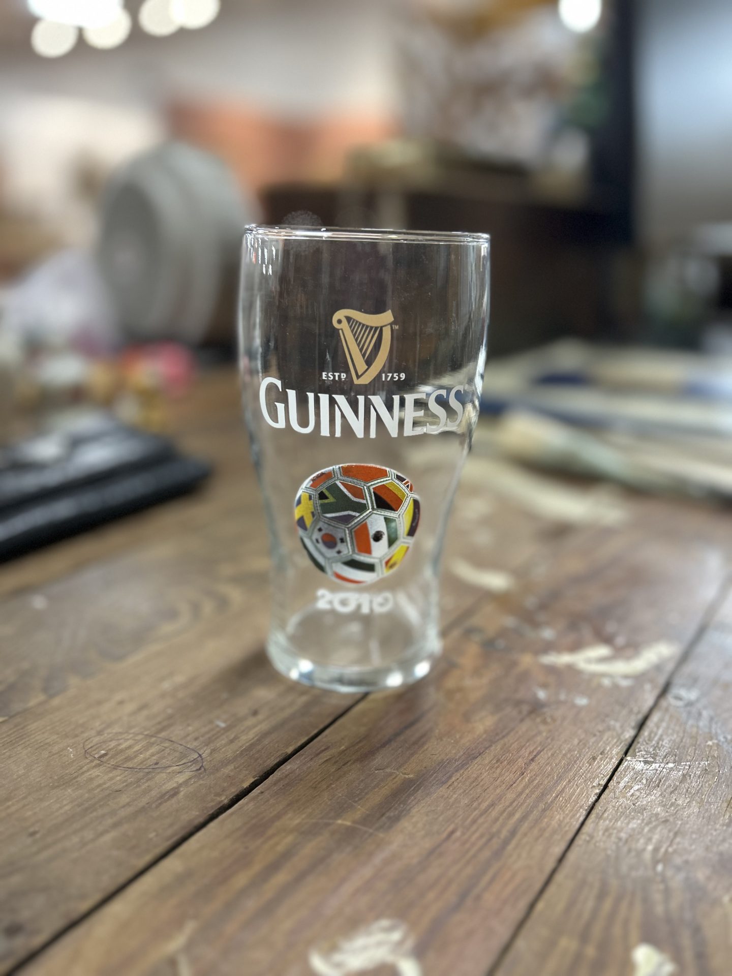 Guinness '10 World Cup Glass - Picker Place