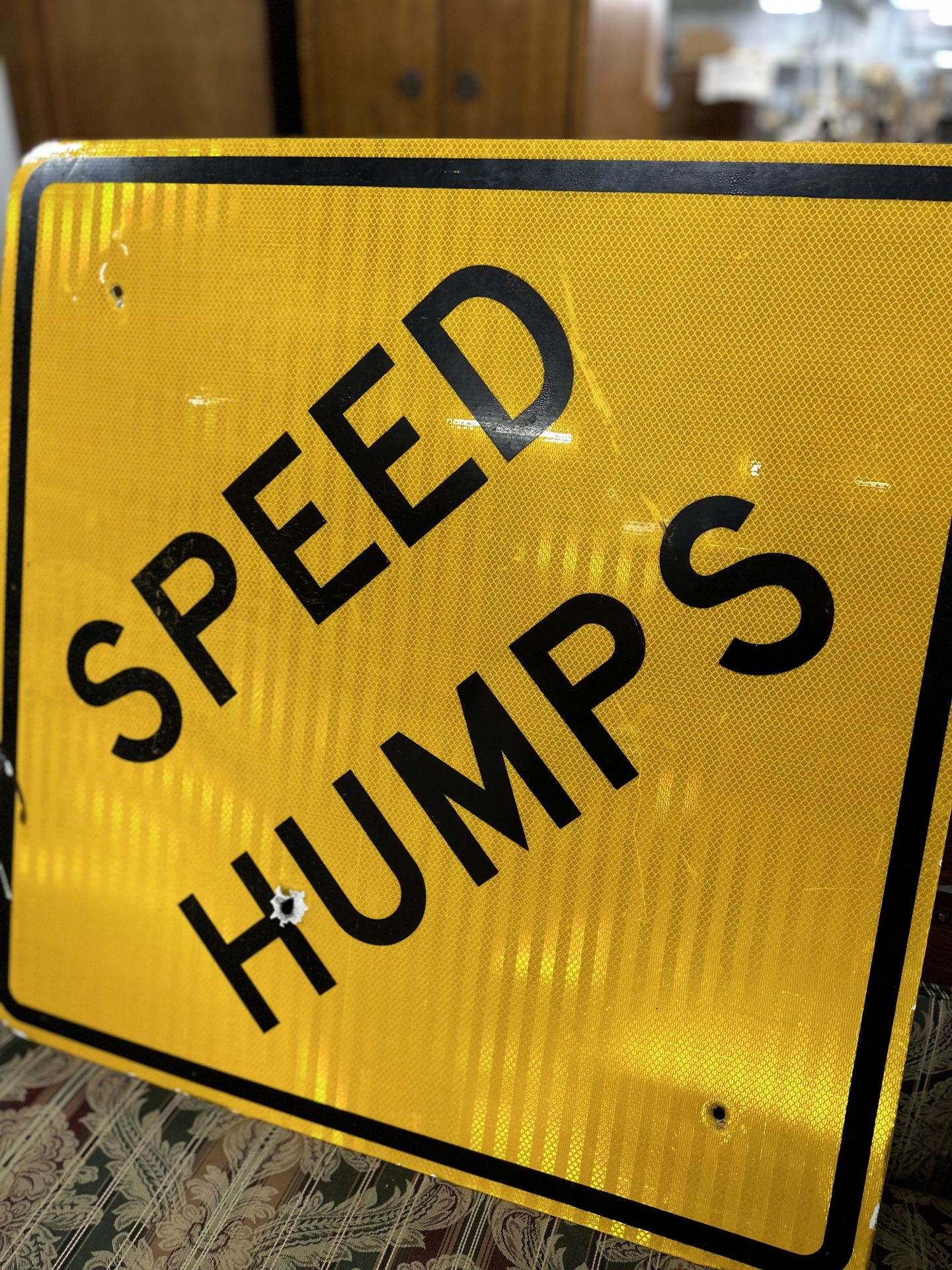 Speed Humps Sign | Picker Place