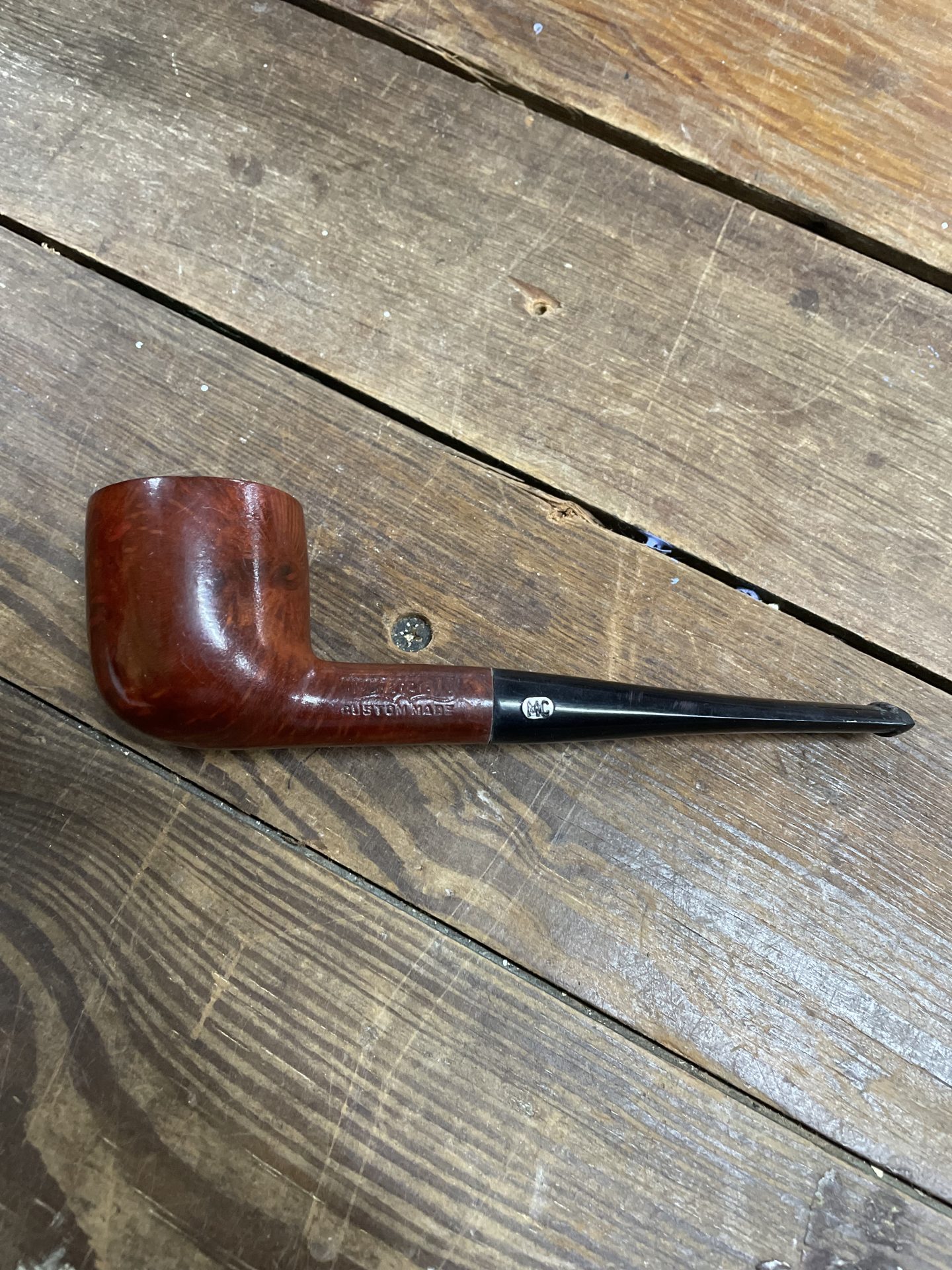 Imported Briar Mastercraft Pipe - Picker Place