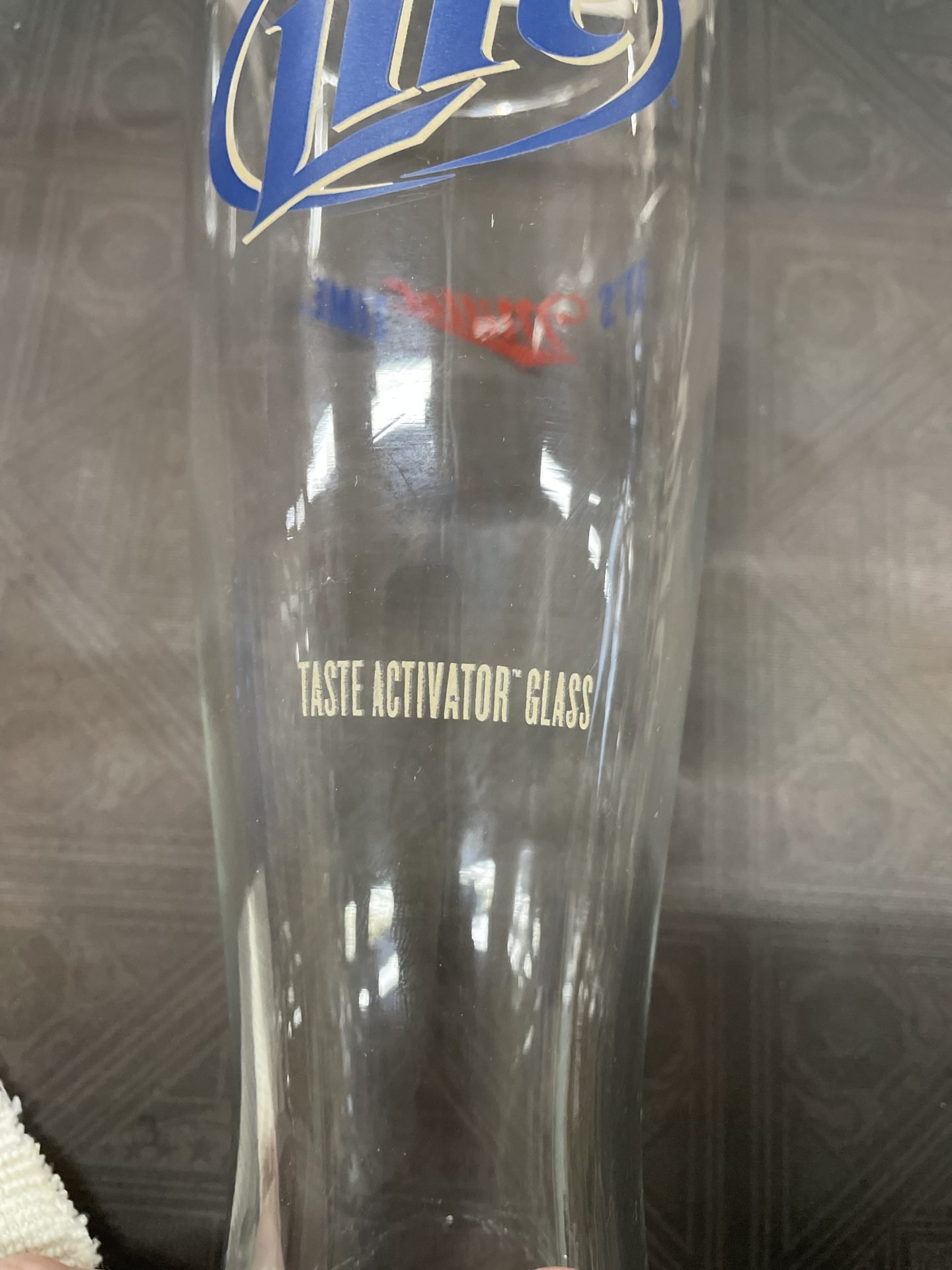 Miller Lite Taste Activator Glass - Picker Place