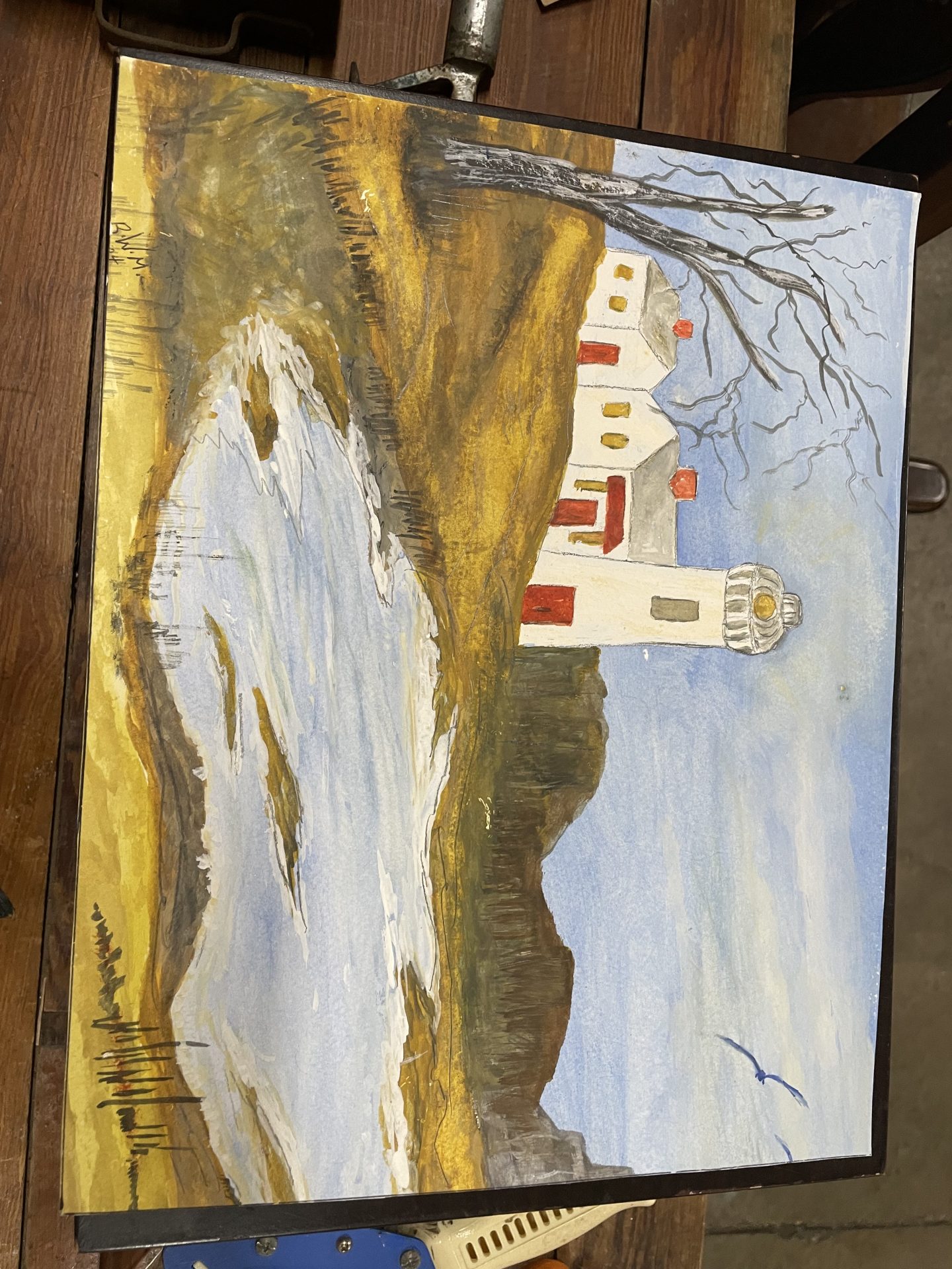 Signed Watercolor Painting | Picker Place