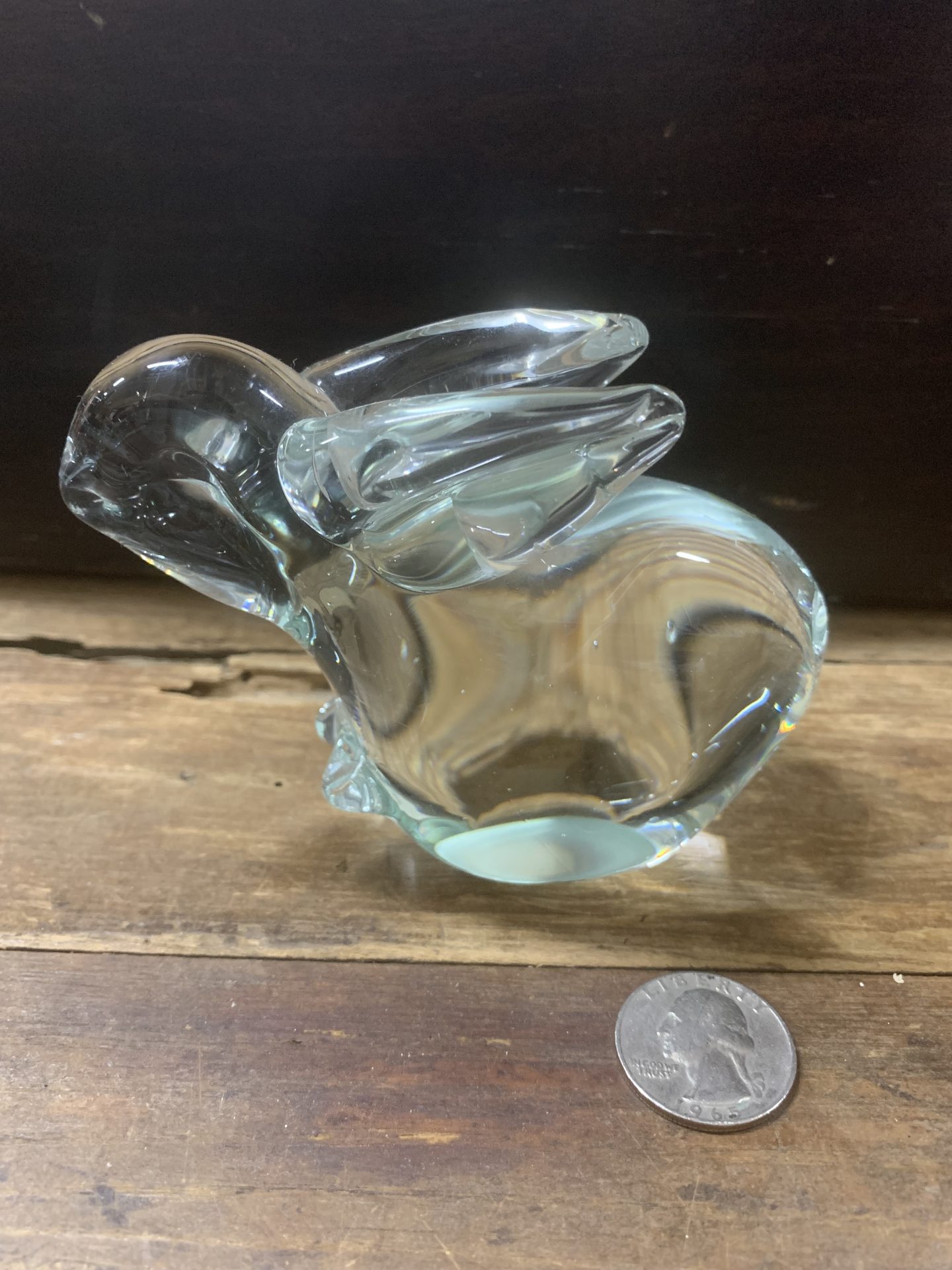 Glass Rabbit Paperweight | Picker Place