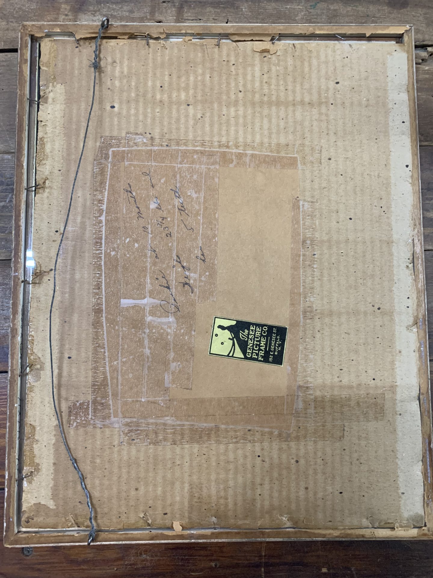 Vintage Genesee Picture Frame | Picker Place