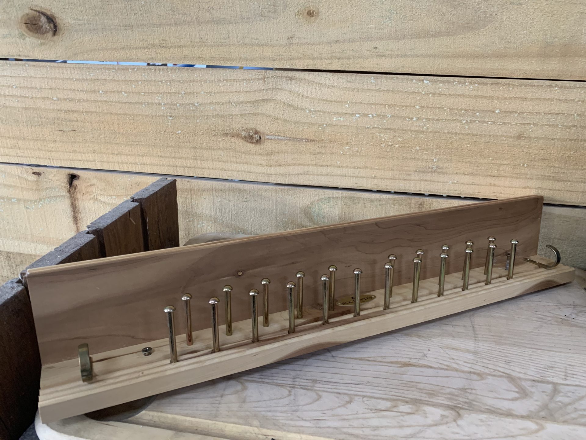 Rochester Men's Wall Storage Rack - Picker Place