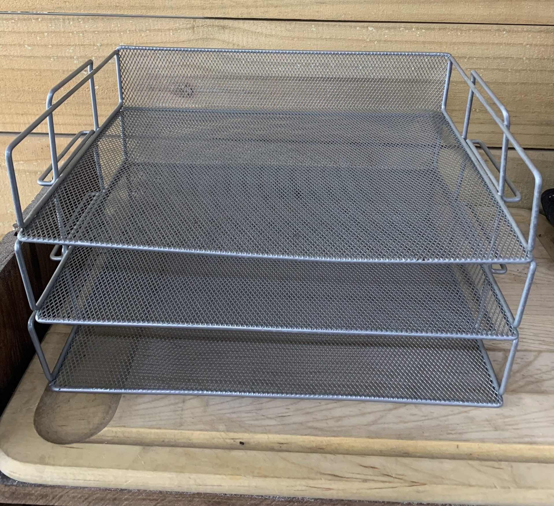 Stackable Metal Letter Tray - Picker Place