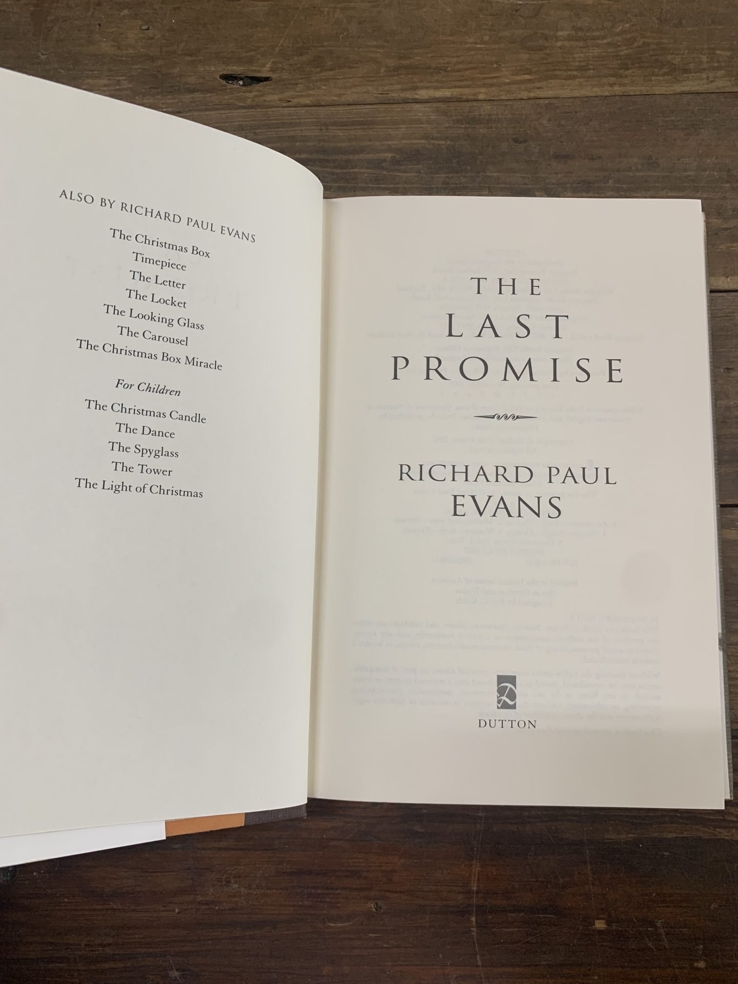 The Last Promise - Picker Place