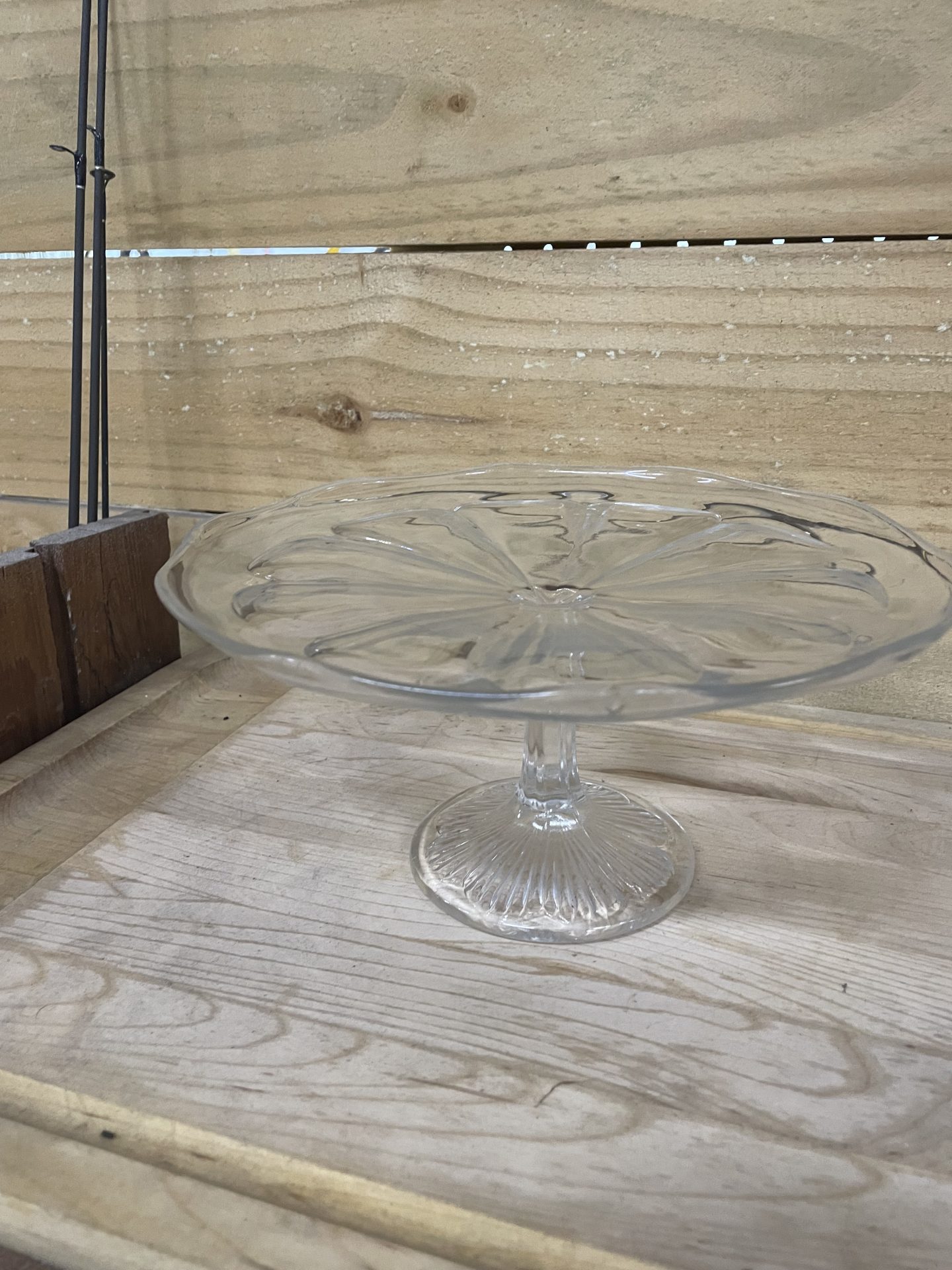 Glass Cake Stand - Picker Place
