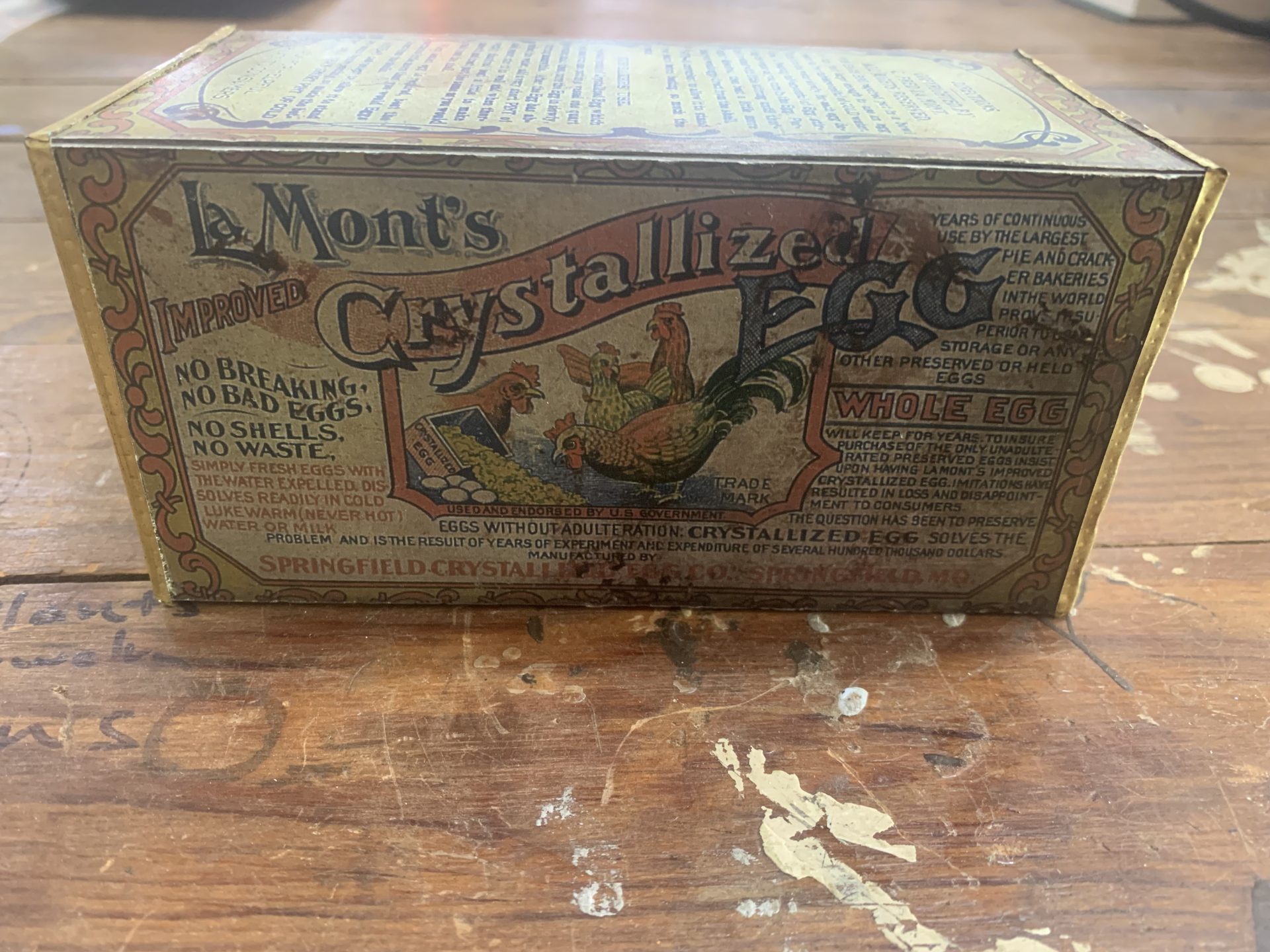 LaMont's Crystallized Egg Box - Picker Place