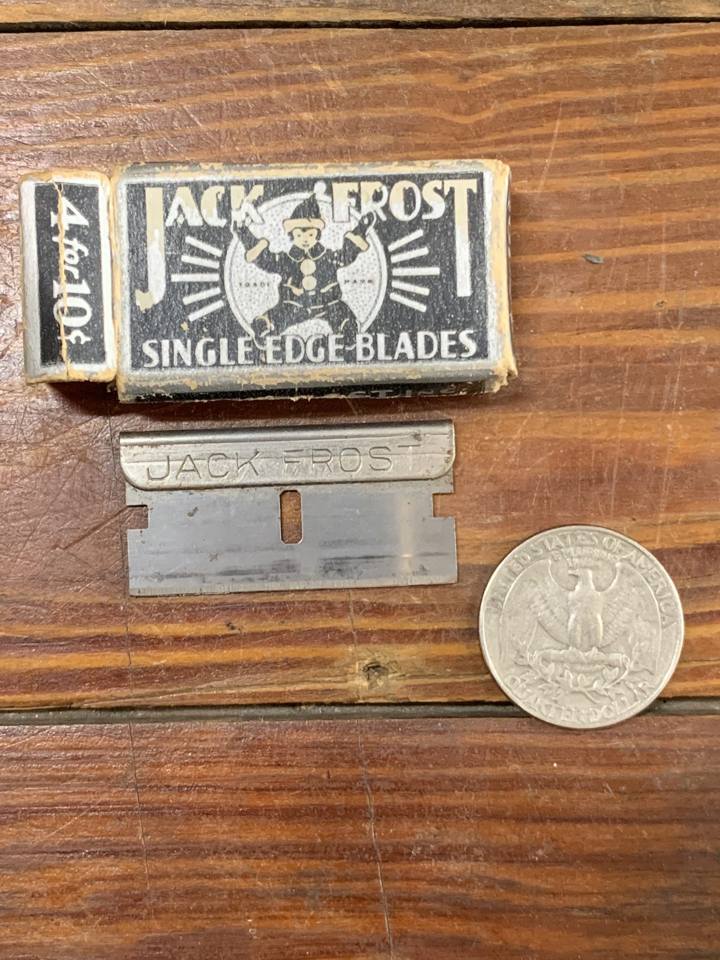 Jack Frost Single Edge Razors - Picker Place