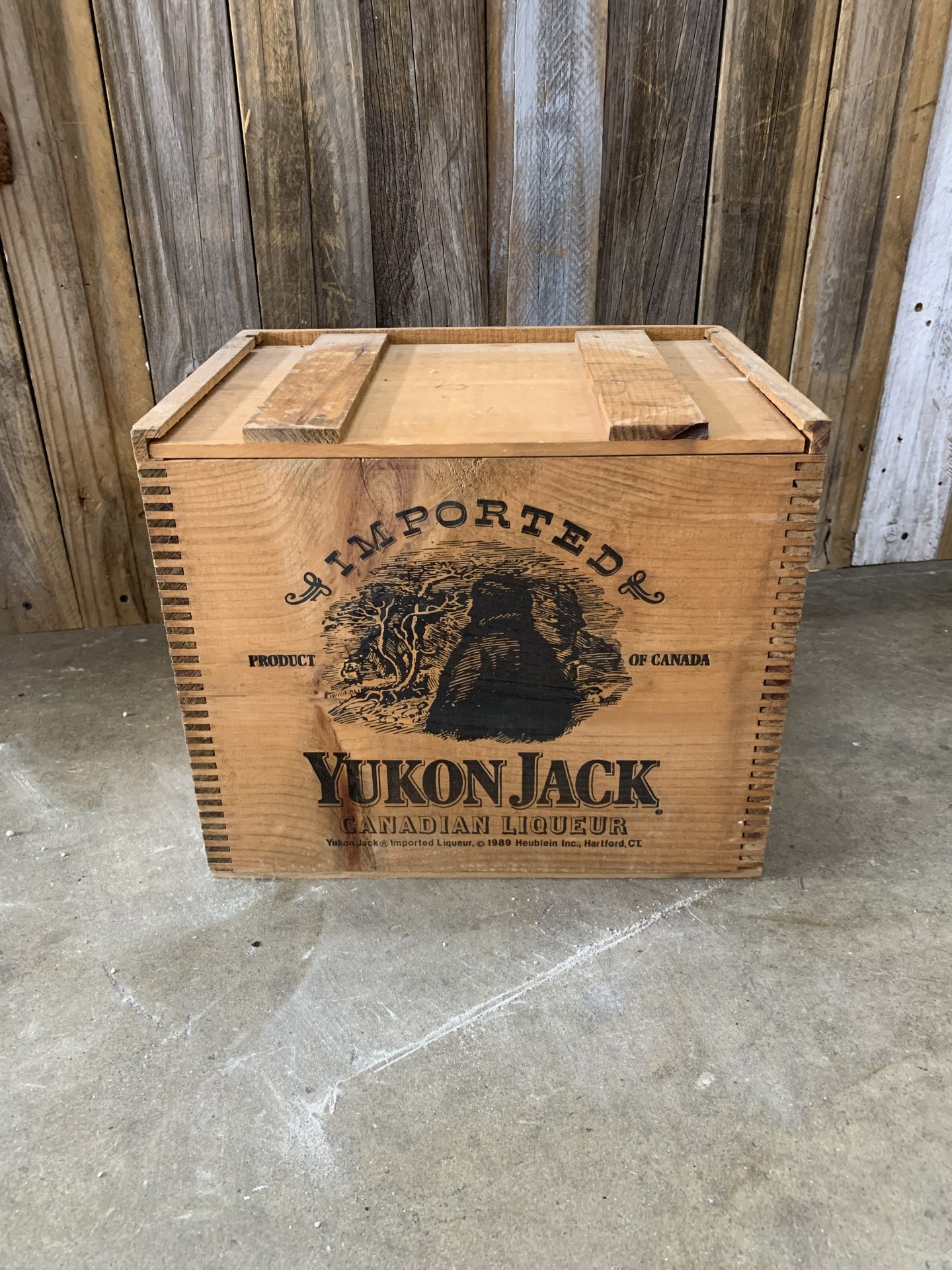 Wooden Yukon Jack Crate - Picker Place