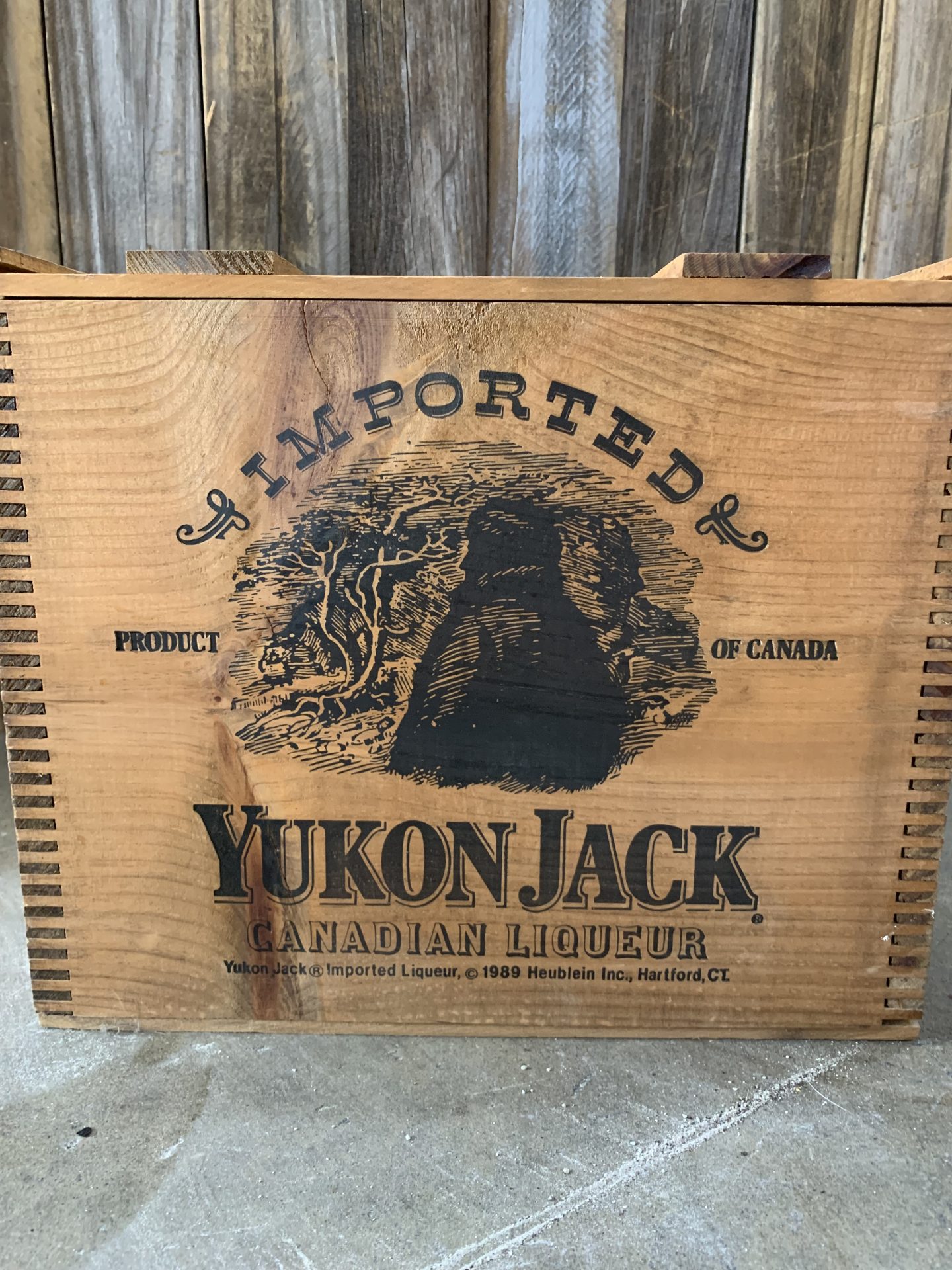 Wooden Yukon Jack Crate - Picker Place