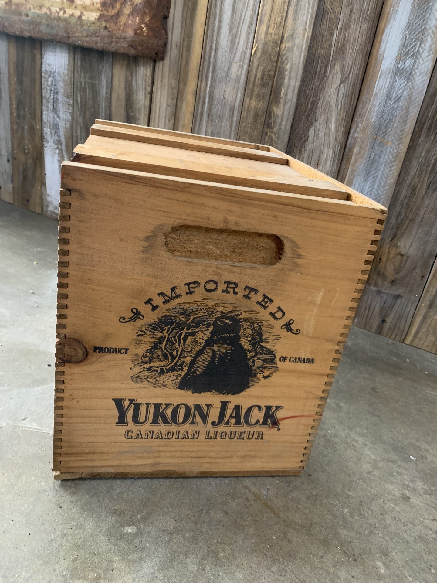 Wooden Yukon Jack Crate - Picker Place