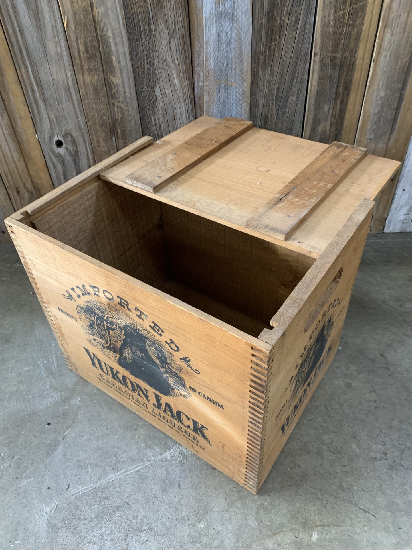 Wooden Yukon Jack Crate - Picker Place