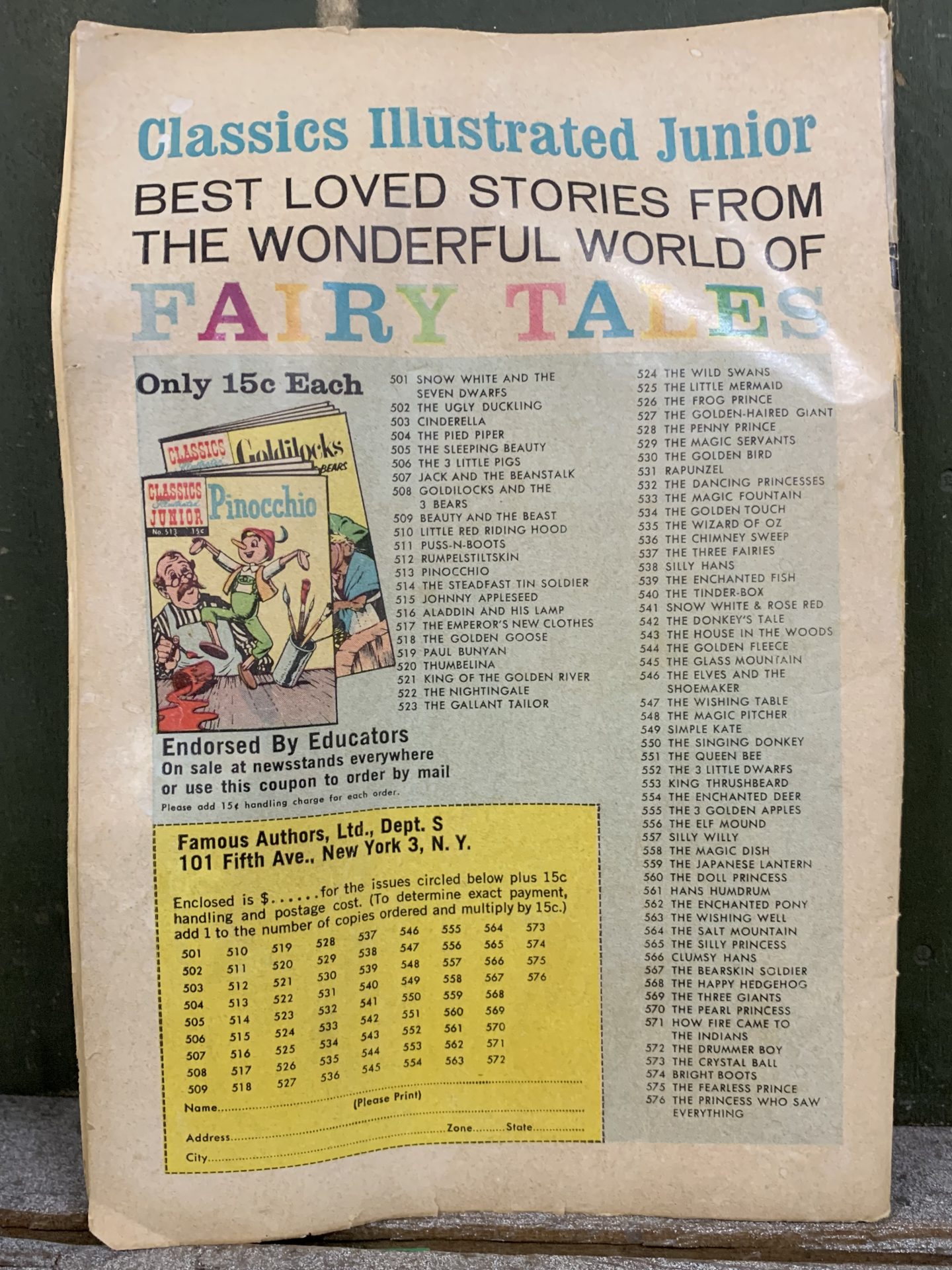 1964 Silly Hans Comic - Picker Place