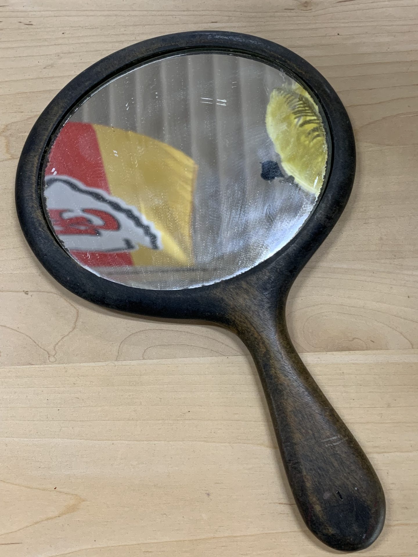 Wooden Handheld Mirror - Picker Place