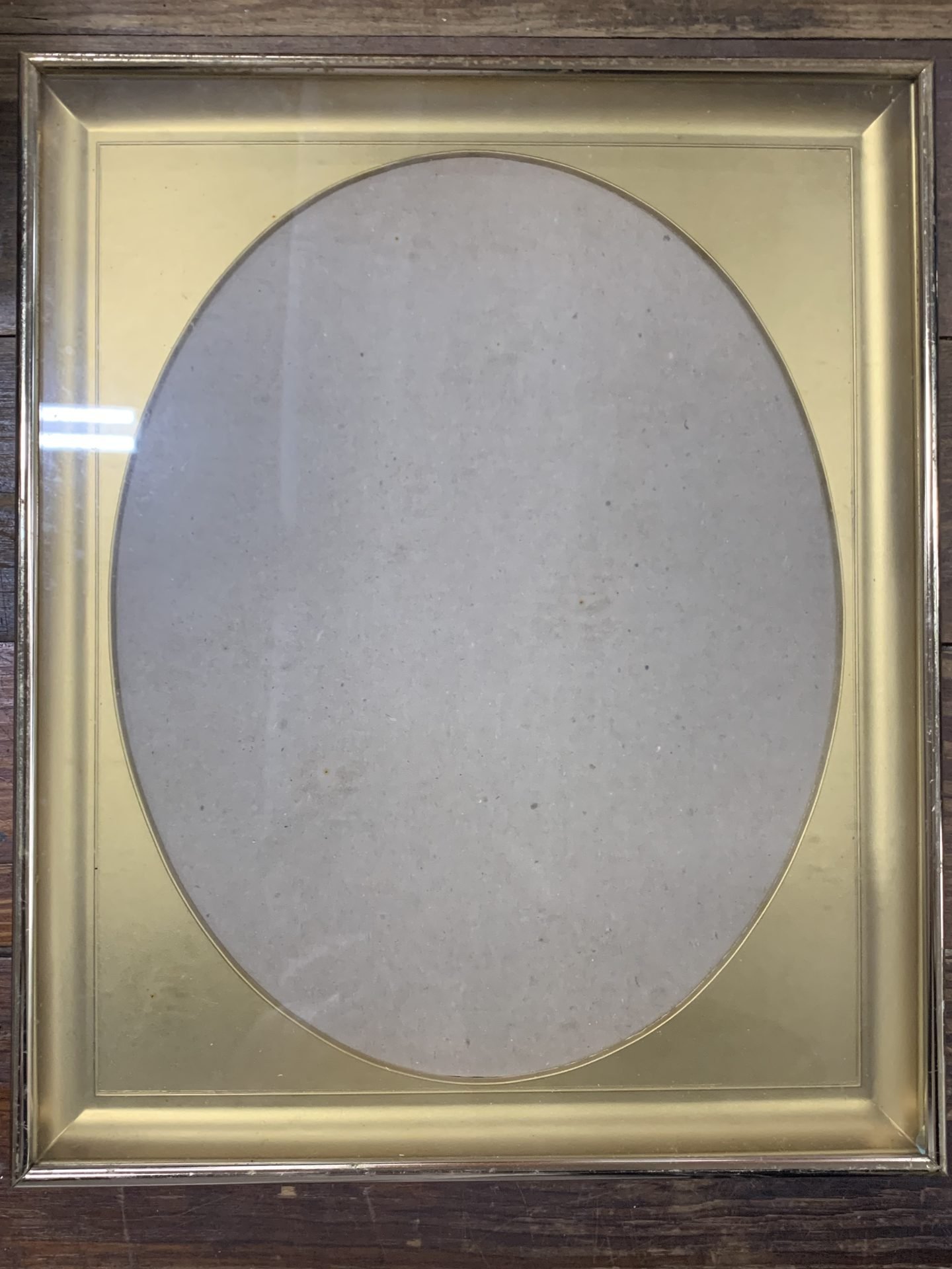 Vintage 8×10 Frame Oval Inlay | Picker Place