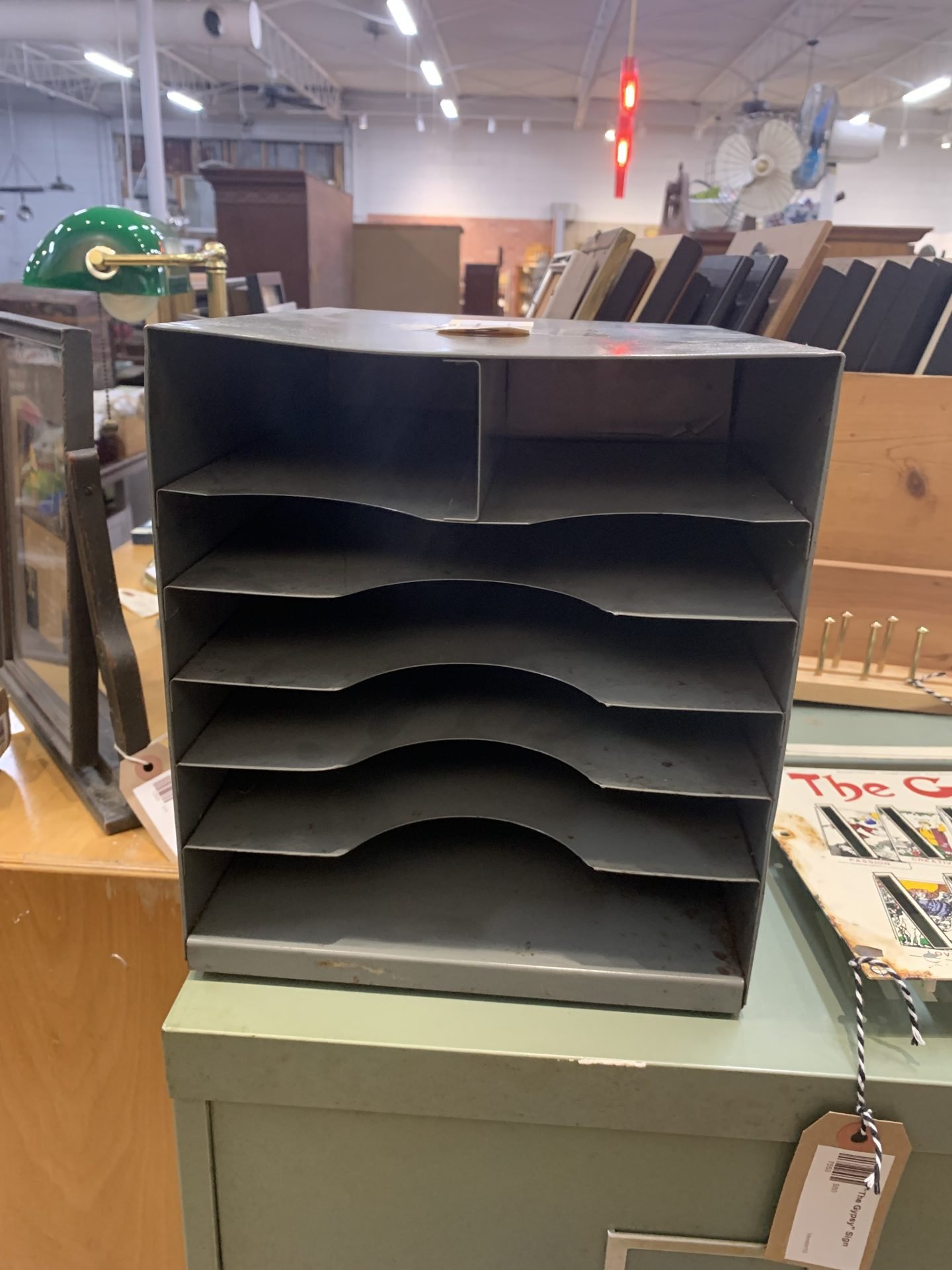 Vinage Metal Letter Tray - Picker Place