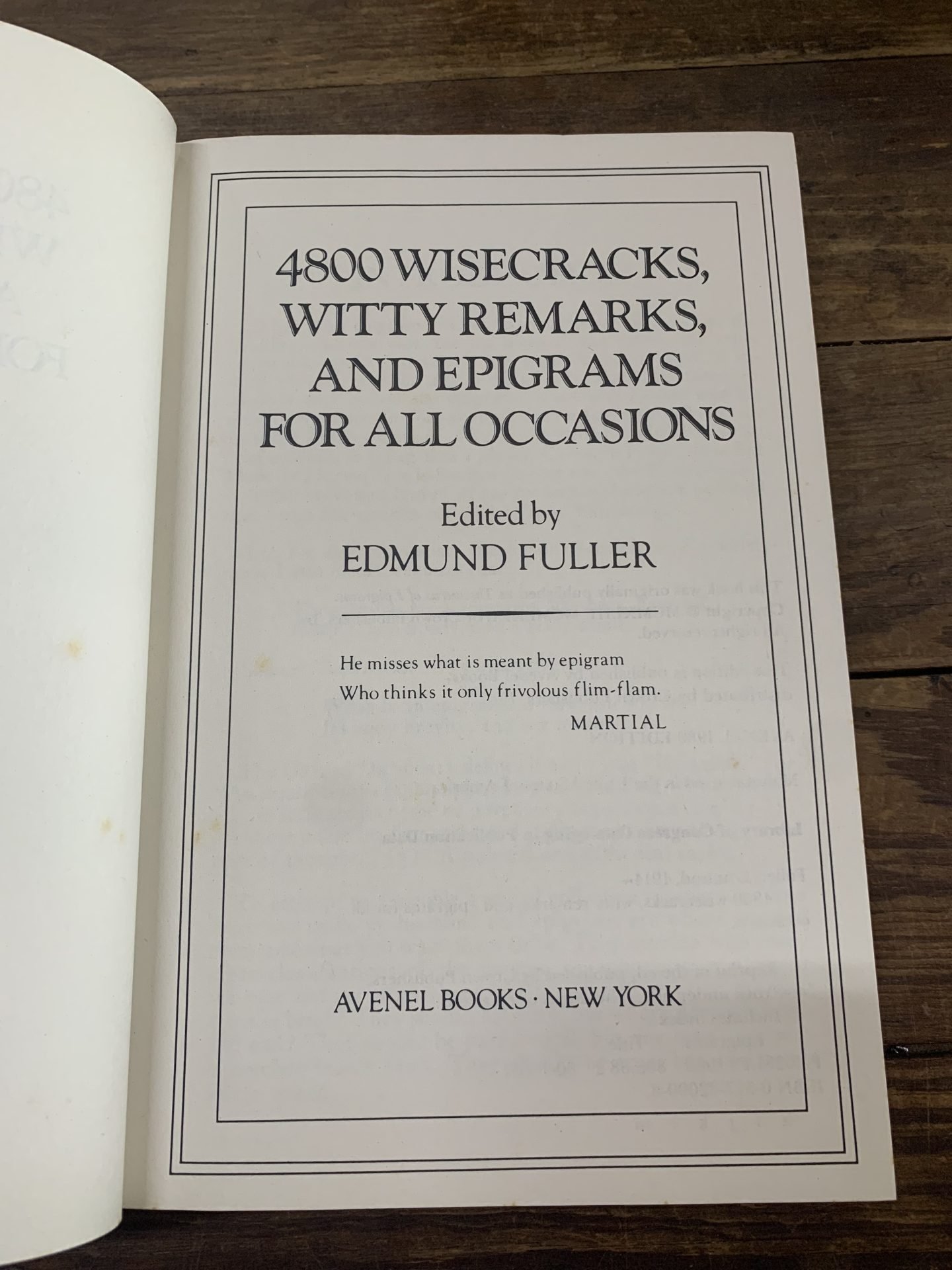 4800 Wise-Cracks - Picker Place