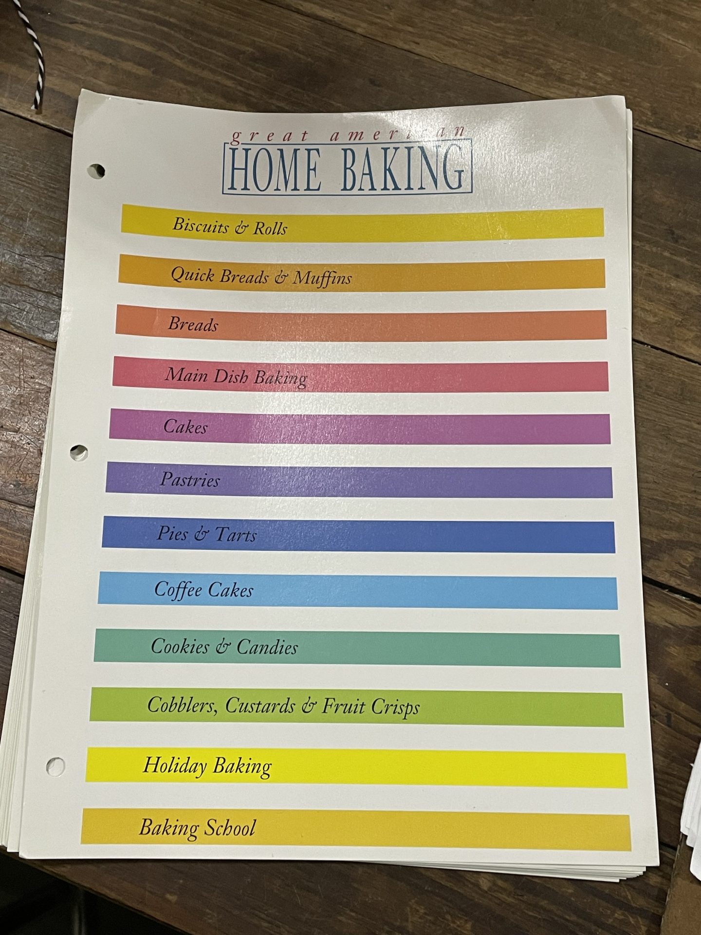 Great American Home Baking Cards - Picker Place