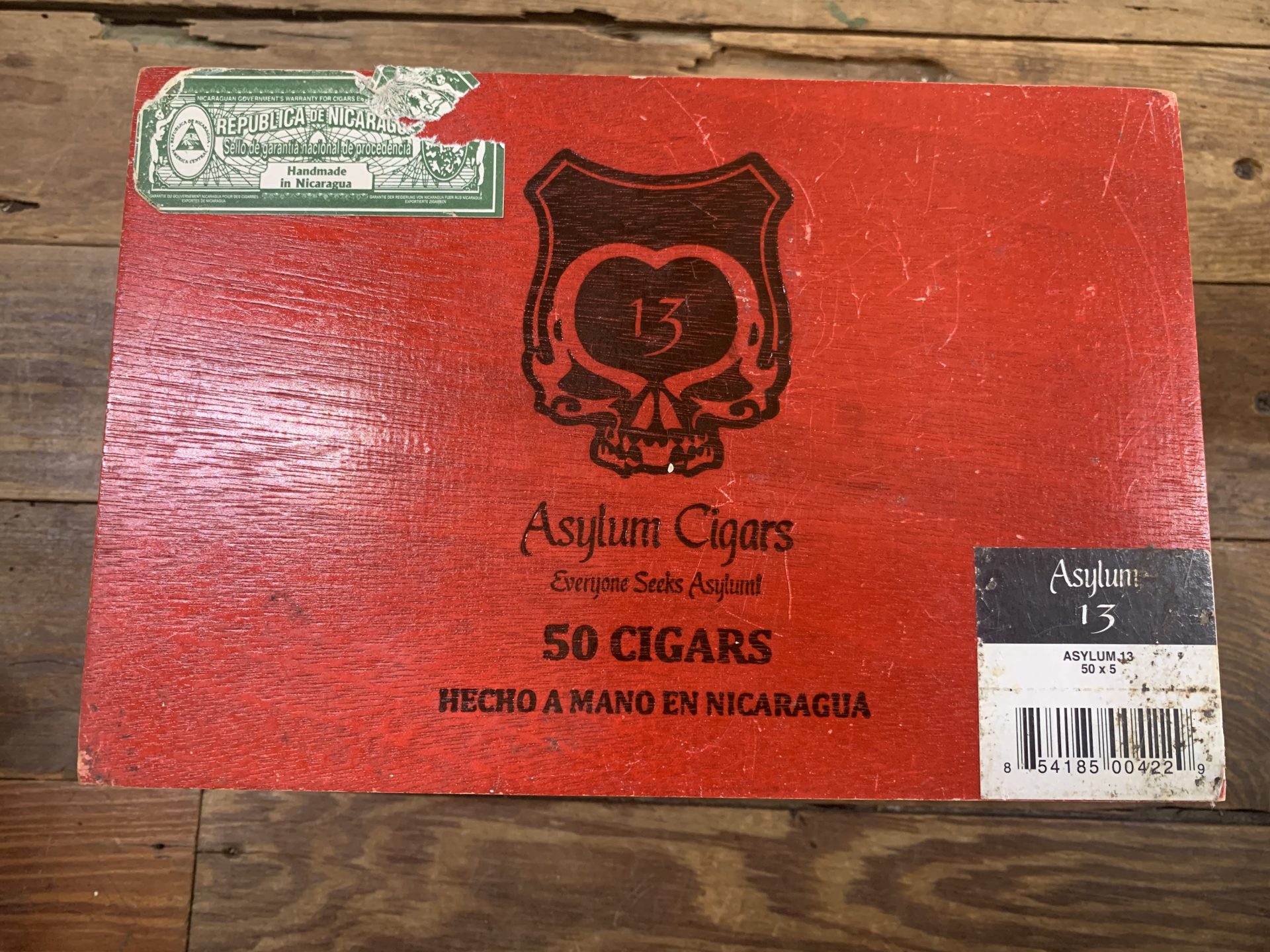 Asylum Cigar Box | Picker Place