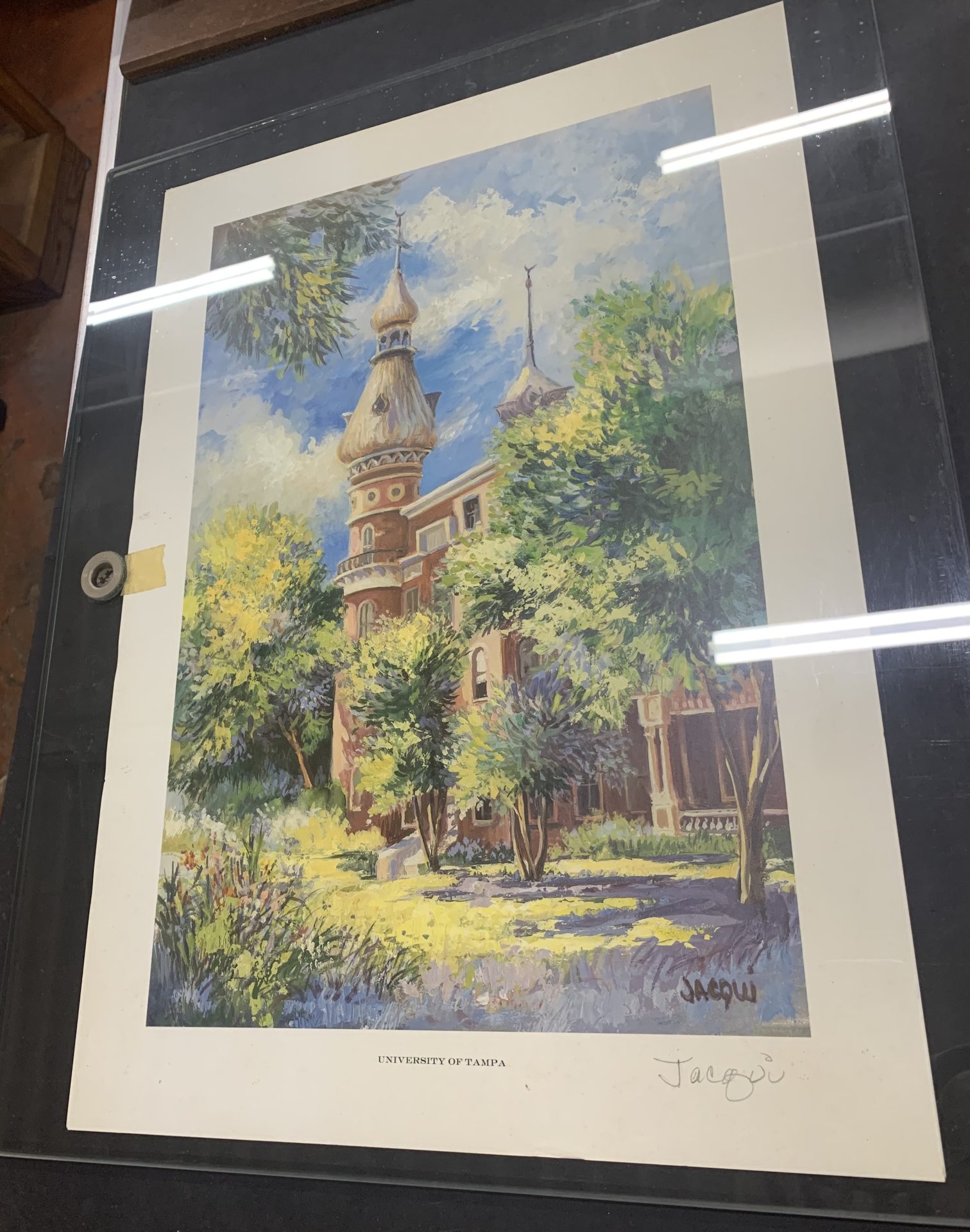 Signed UT Print - Picker Place
