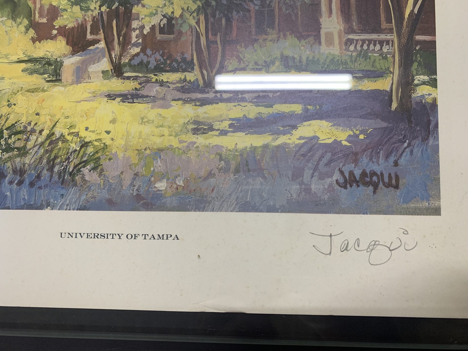 Signed UT Print - Picker Place