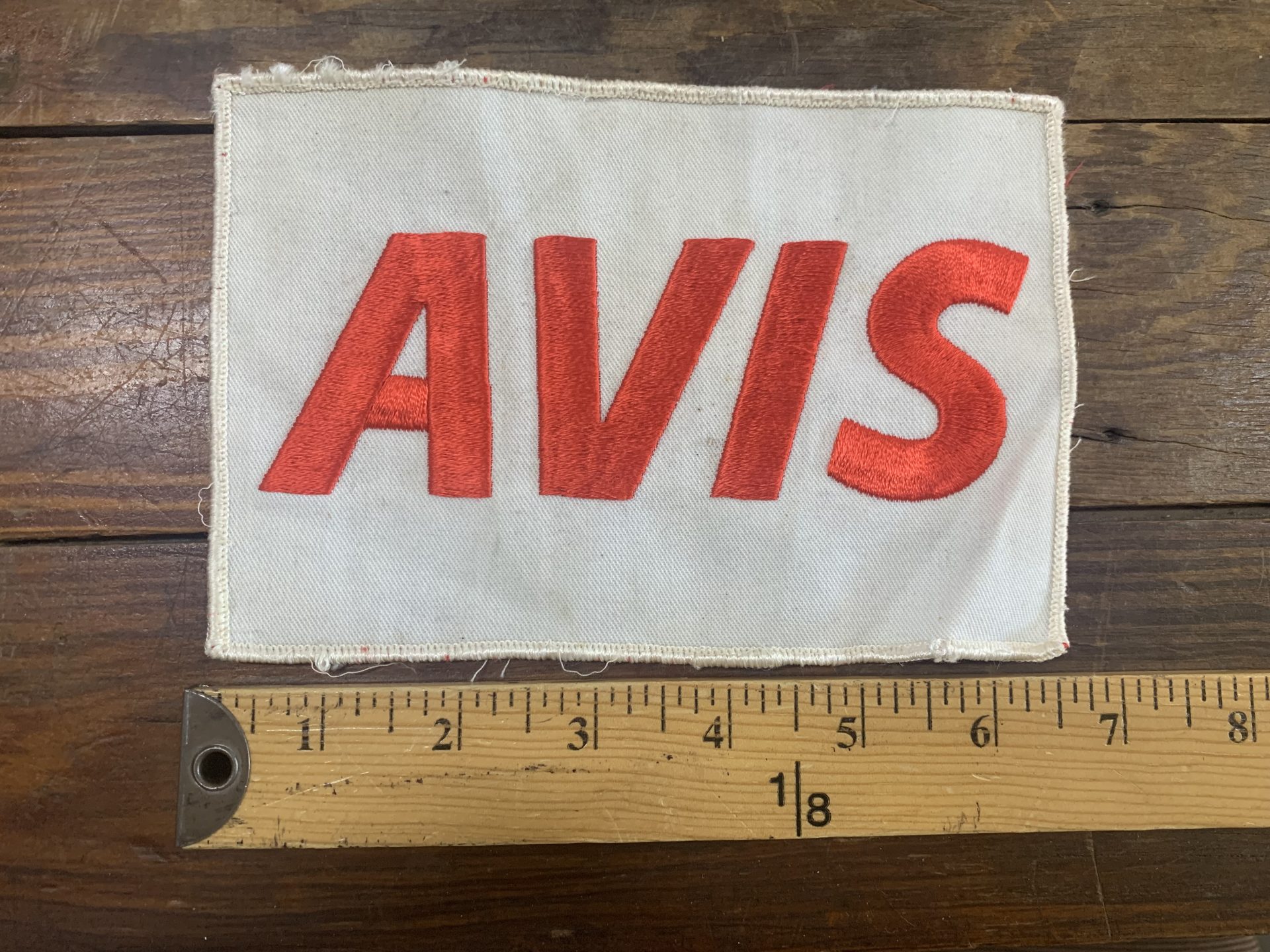 AVIS Embroidered Patch | Picker Place