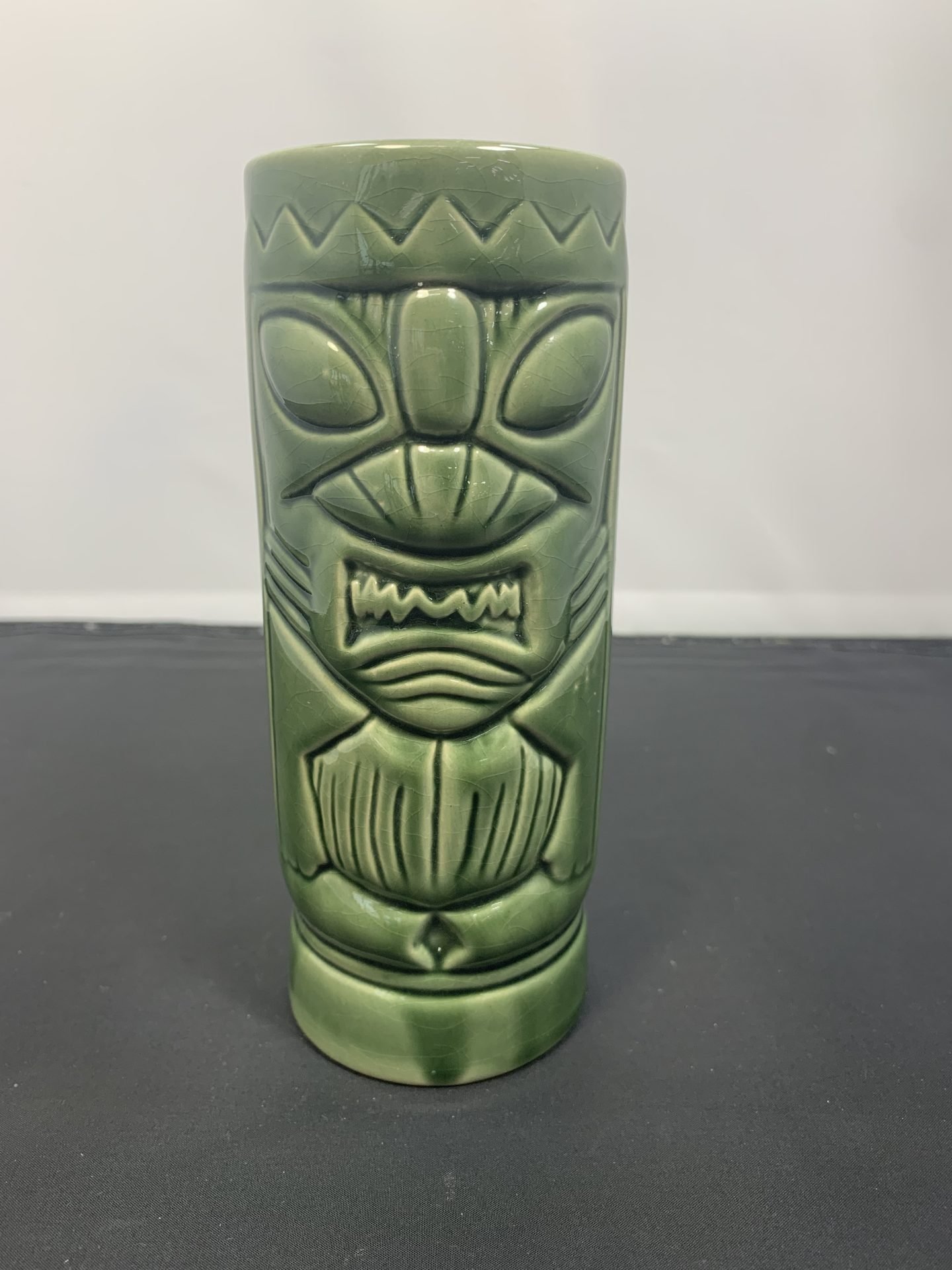 Green Tiki Vase - Picker Place