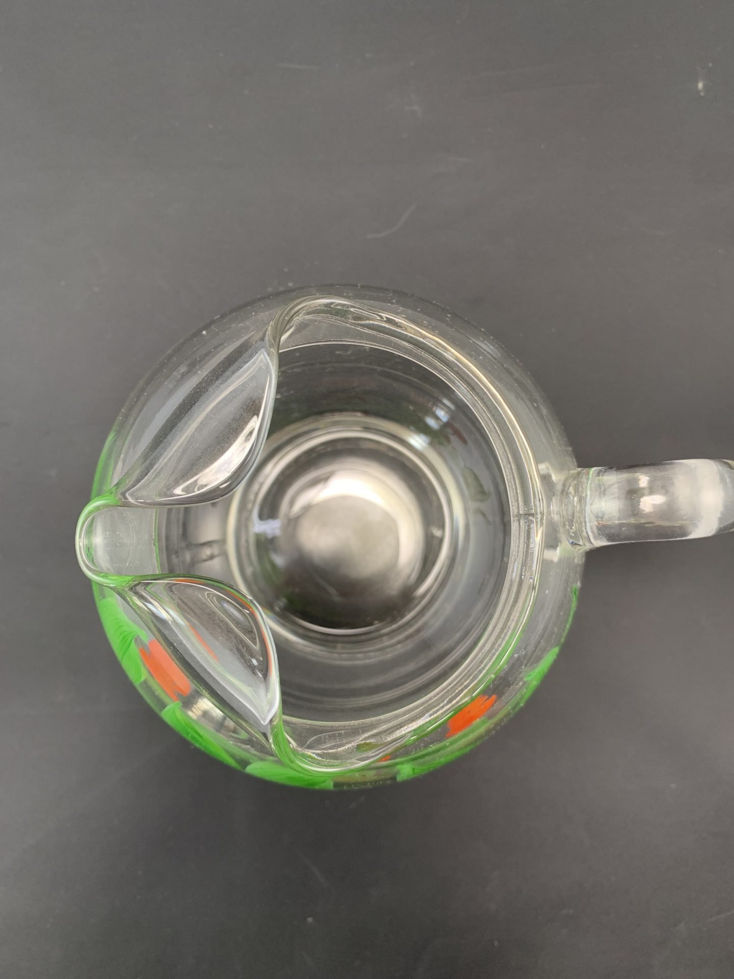 Glass Cherry Pitcher - Picker Place