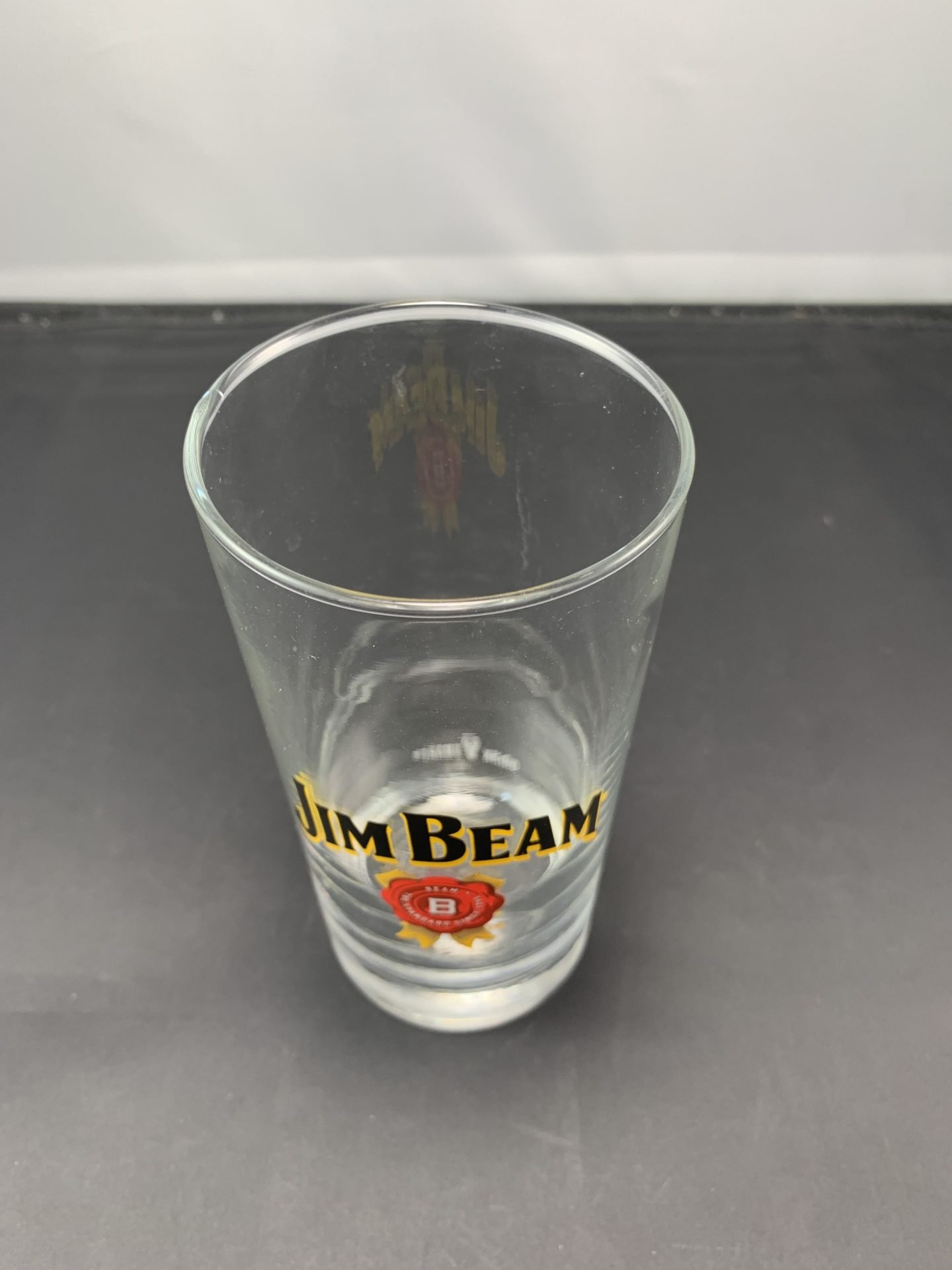 Jim Beam Logo Glass - Picker Place
