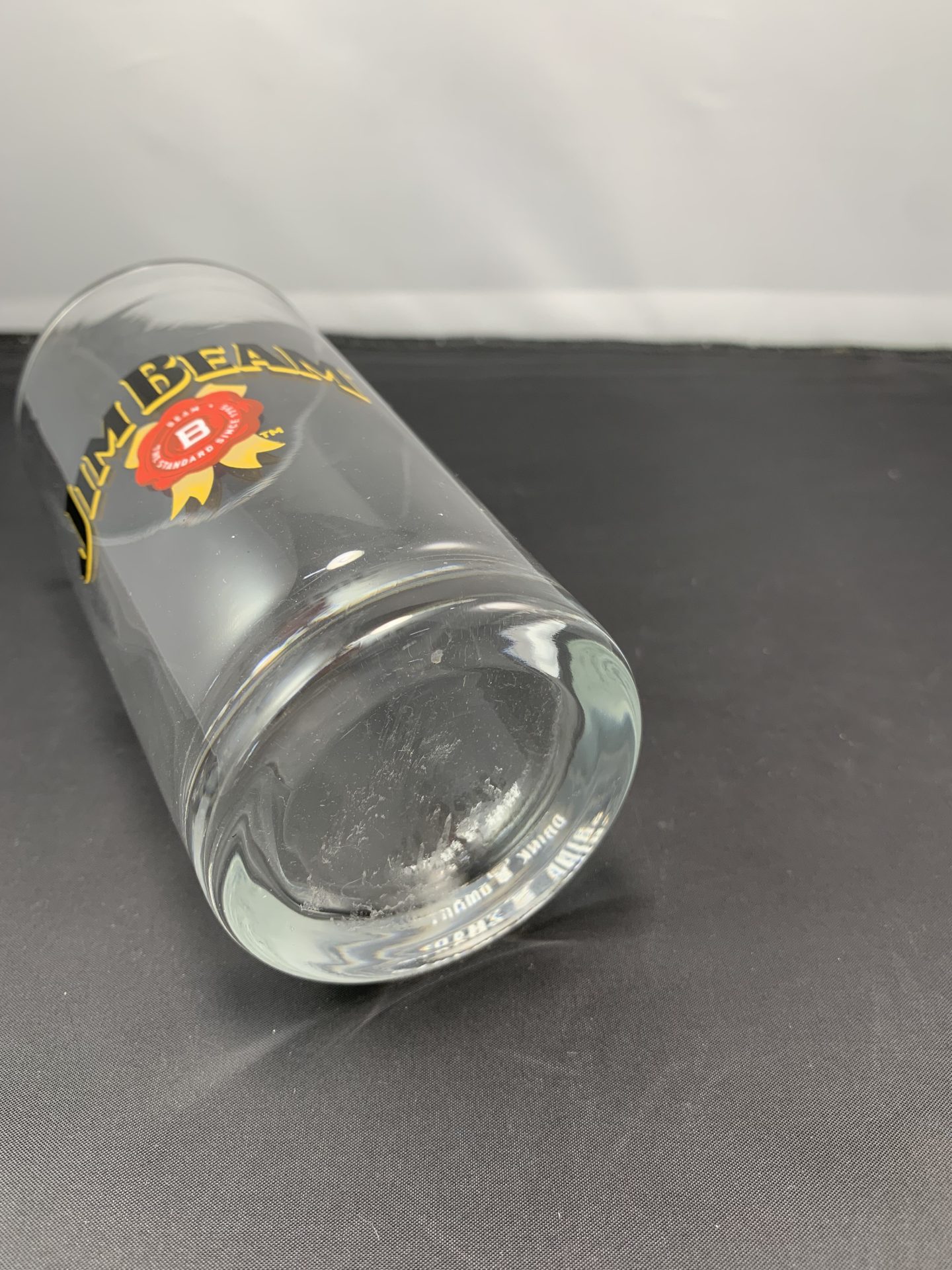 Jim Beam Logo Glass - Picker Place
