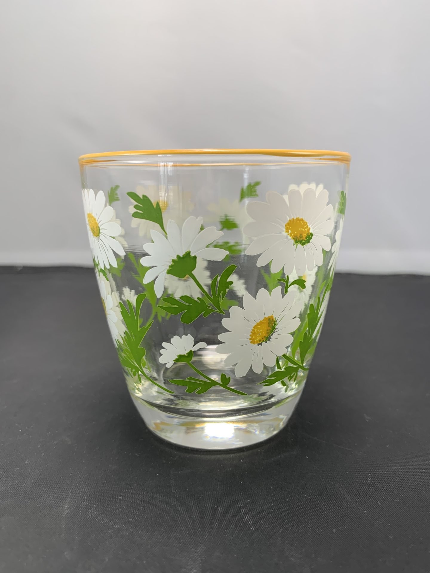 Libbey Lowball Daisy Glass - Picker Place