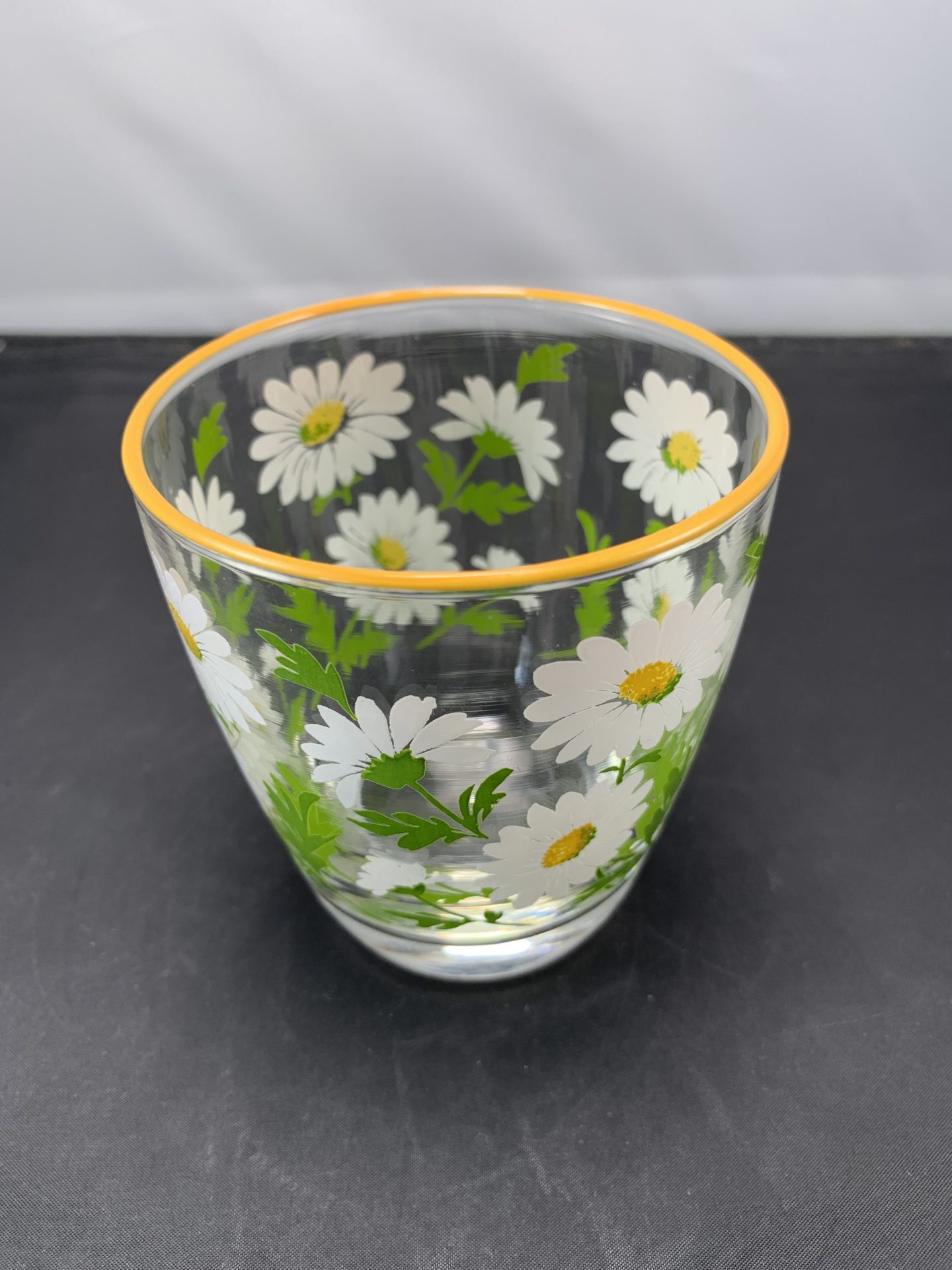 Libbey Lowball Daisy Glass - Picker Place