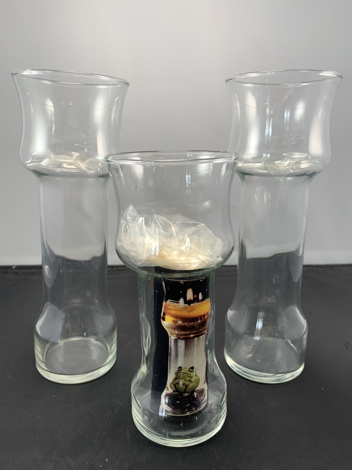 3 Libbey Floating Candle Holders - Picker Place