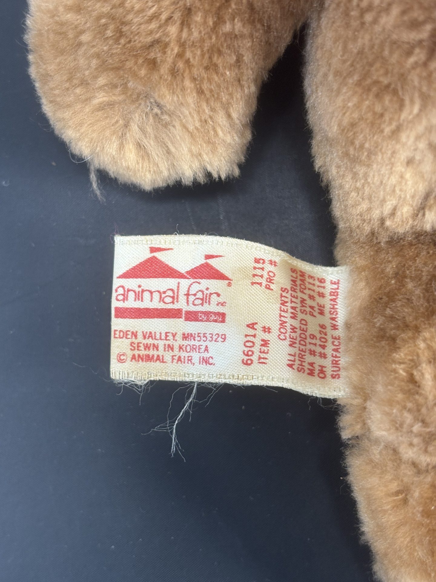 1982 Jerry Plush - Picker Place