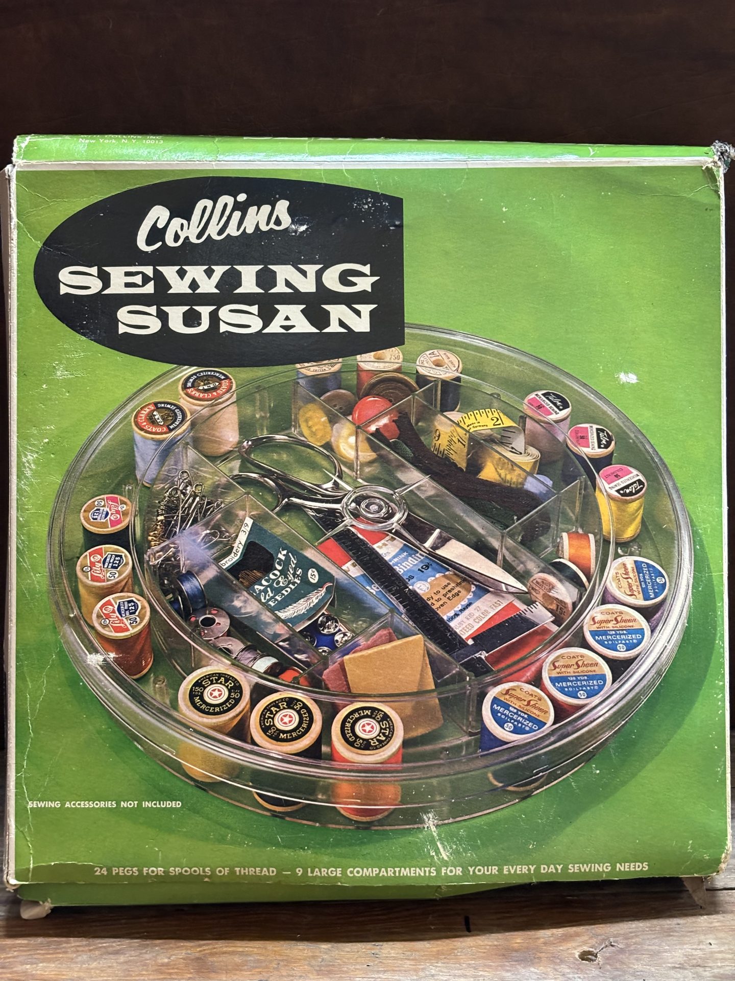 Collins Sewing Susan w/Original Box | Picker Place
