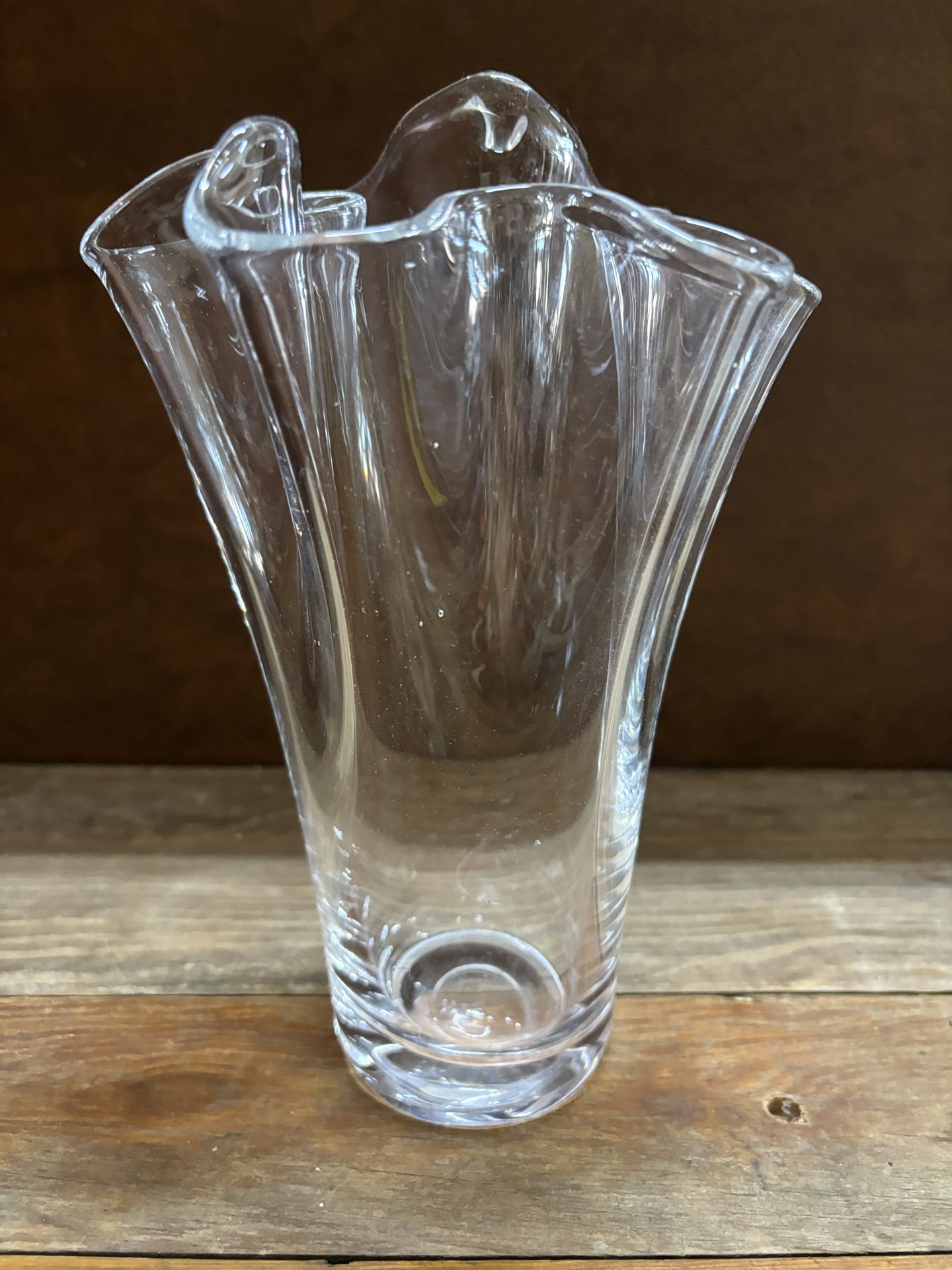 Handkerchief Glass Vase | Picker Place