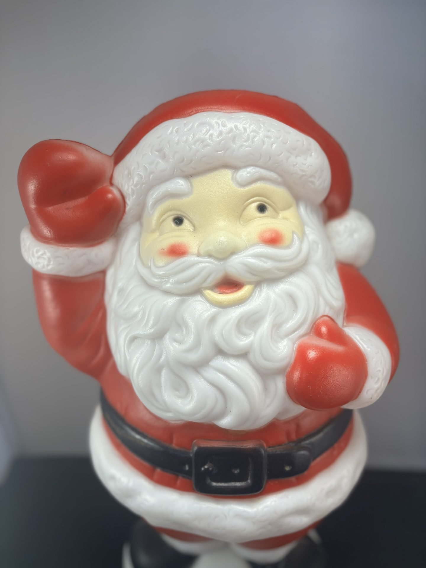 Vintage Waving Santa Blow Mold | Picker Place