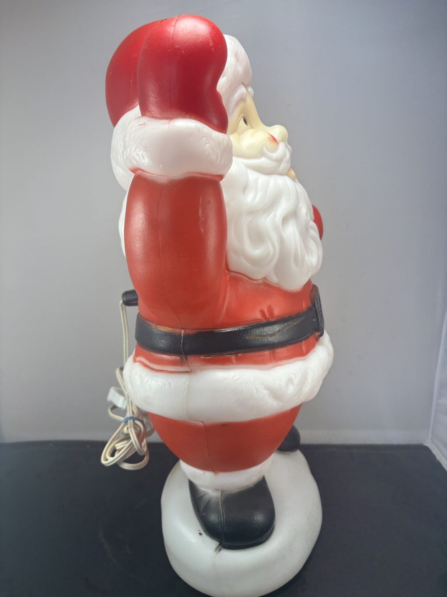 Vintage Waving Santa Blow Mold | Picker Place