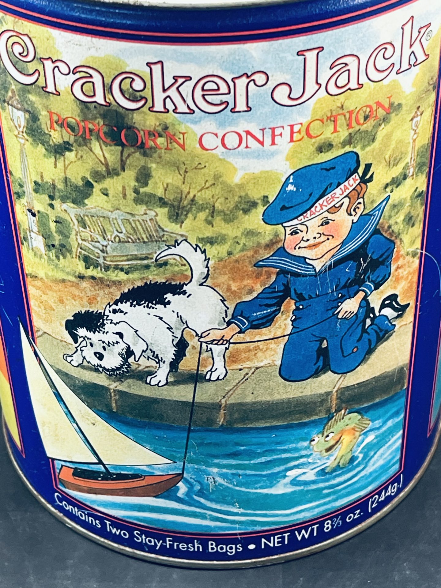 Cracker Jack Tin Can - Picker Place