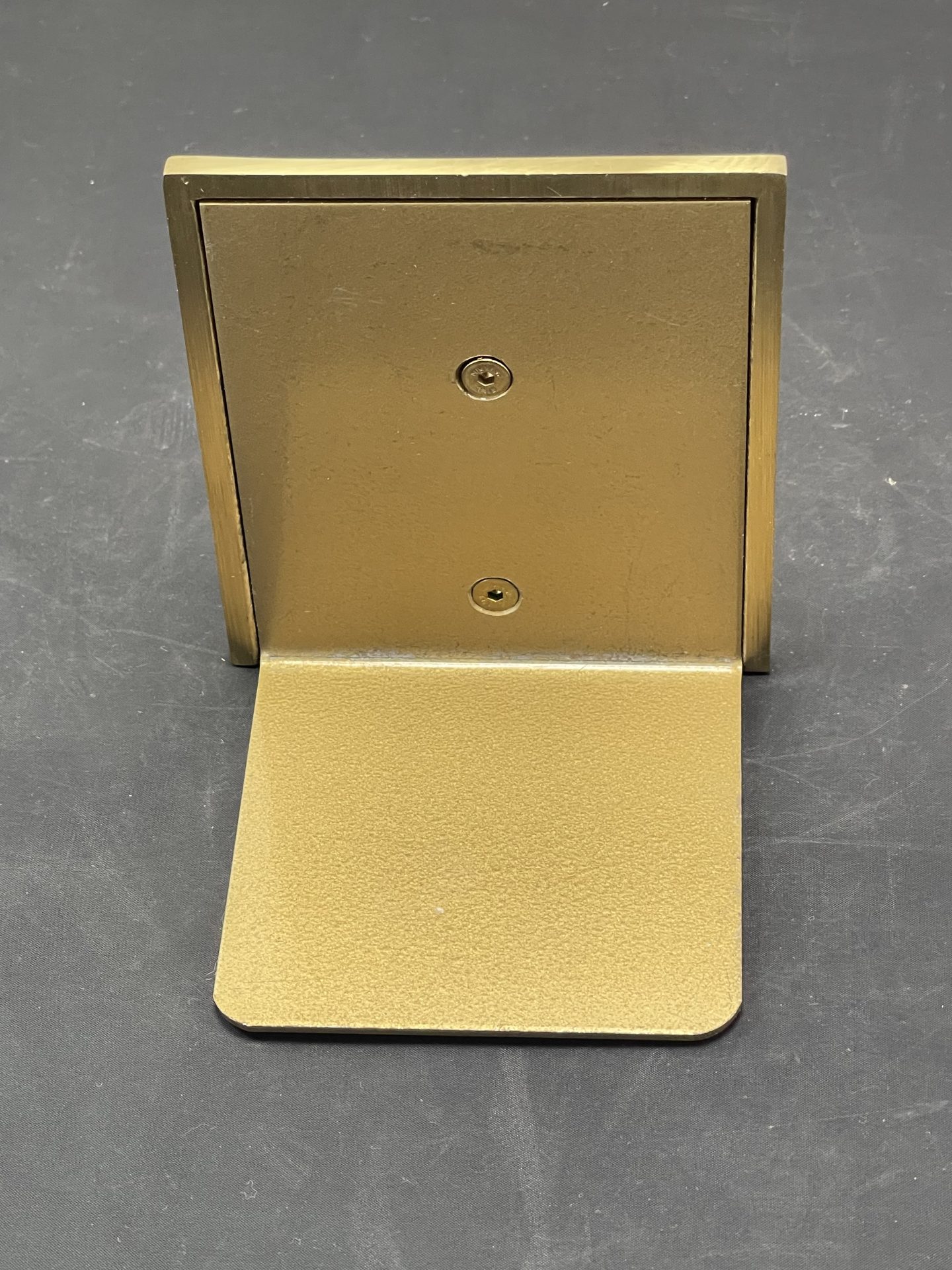 Solid Gold Brass Book End - Picker Place