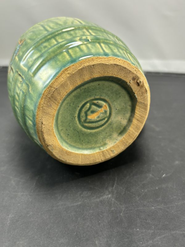 Green Ceramic Barrel Mug - Picker Place